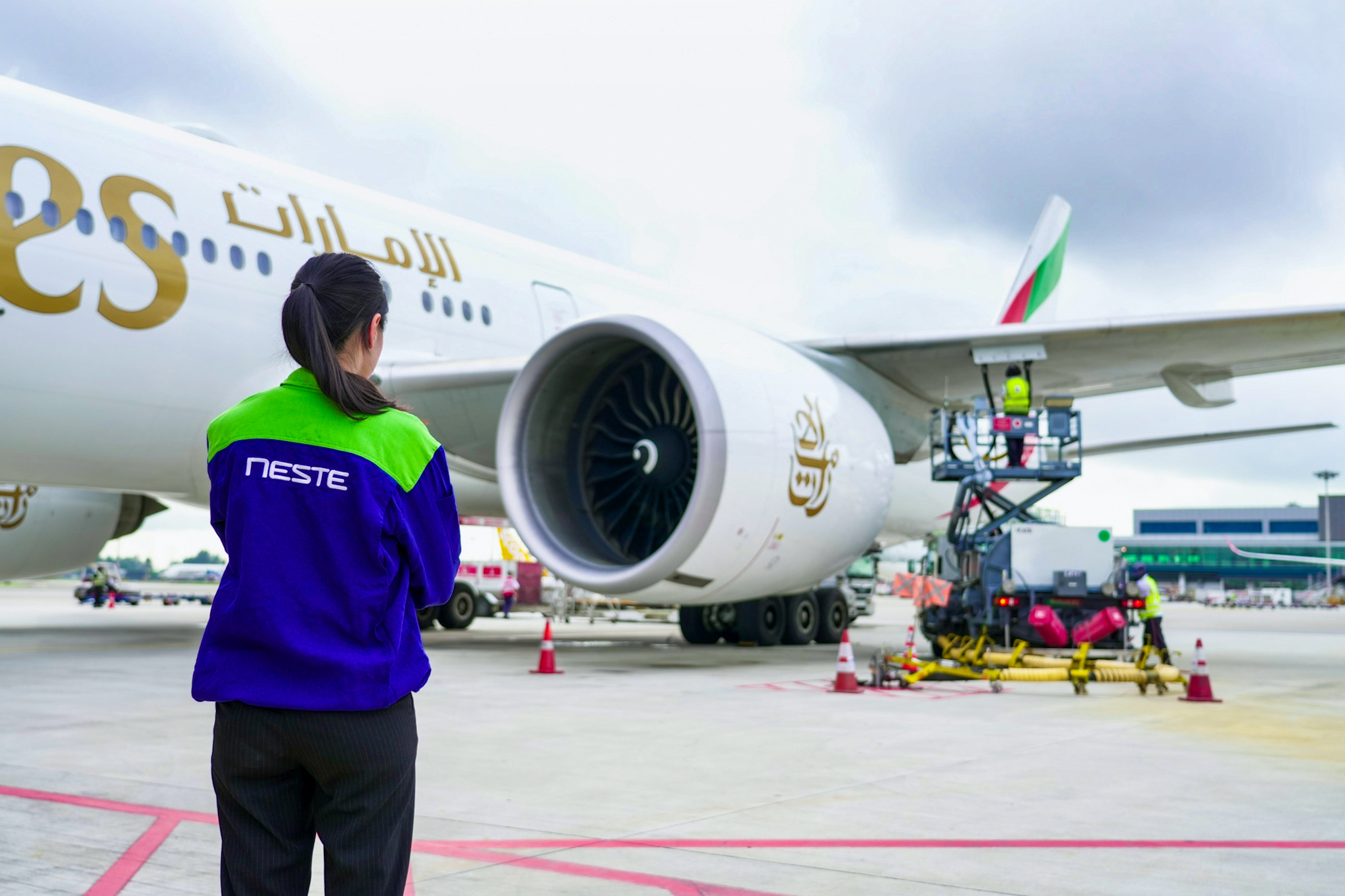 Emirates uses SAF on Singapore flights