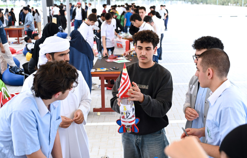 Emirates Aviation University's Water Rocket Competition
