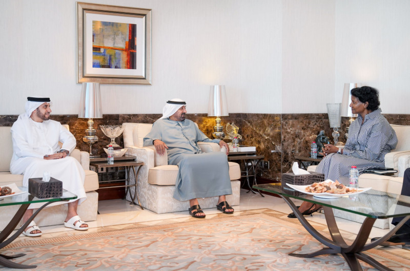Emirates Chairman receives PayPal leadership team