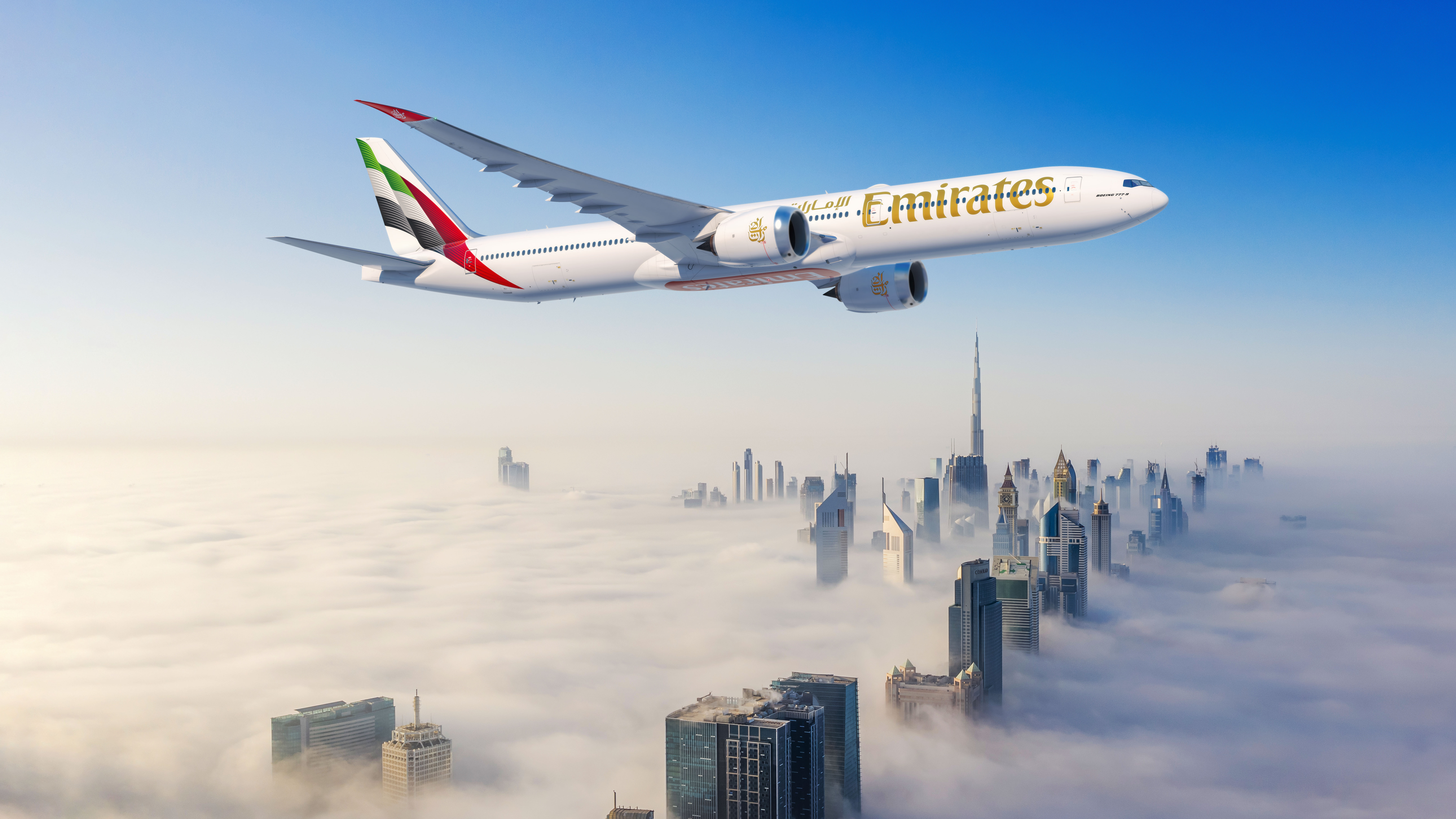 Emirates additional Boeing 777X aircraft at Dubai Airshow
