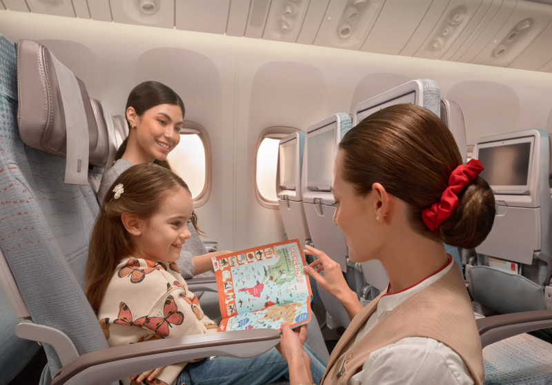Tips for families flying on Emirates