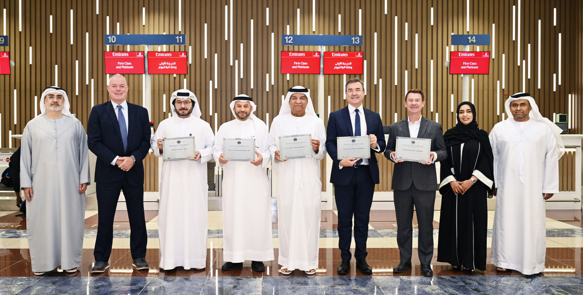 Emirates gets Certified Autism Center™ Designation Plaques