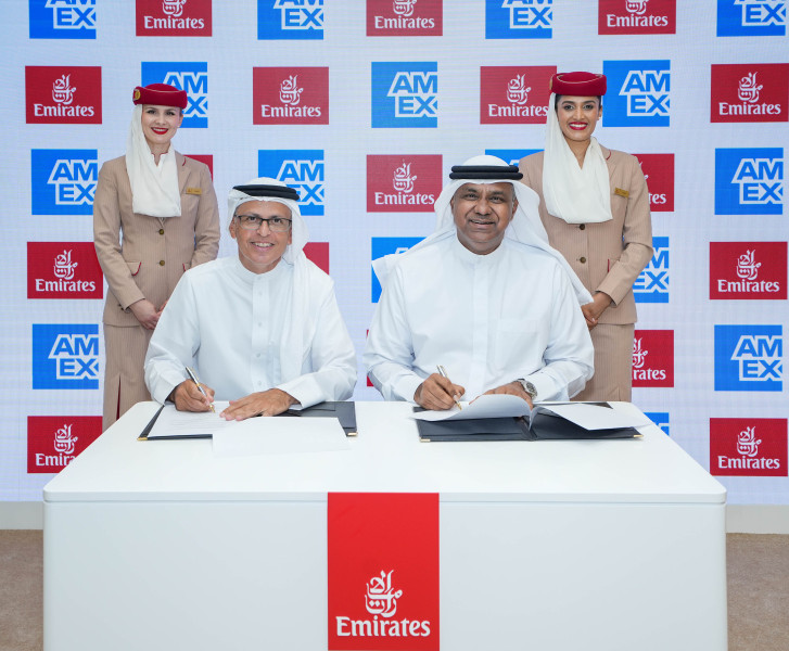 Emirates and American Express Middle East sign MoU