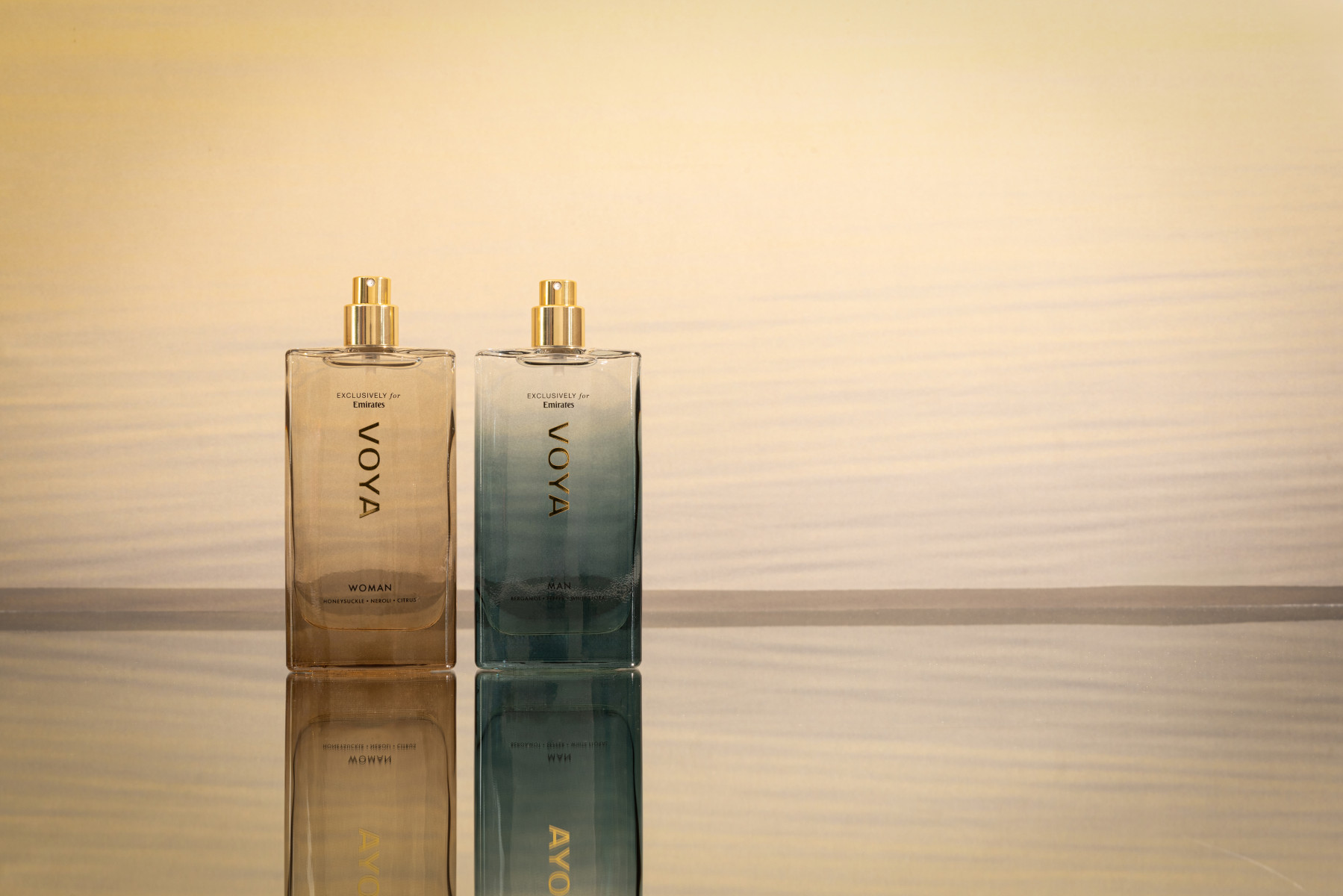 Emirates creates new exclusive onboard fragrances with VOYA
