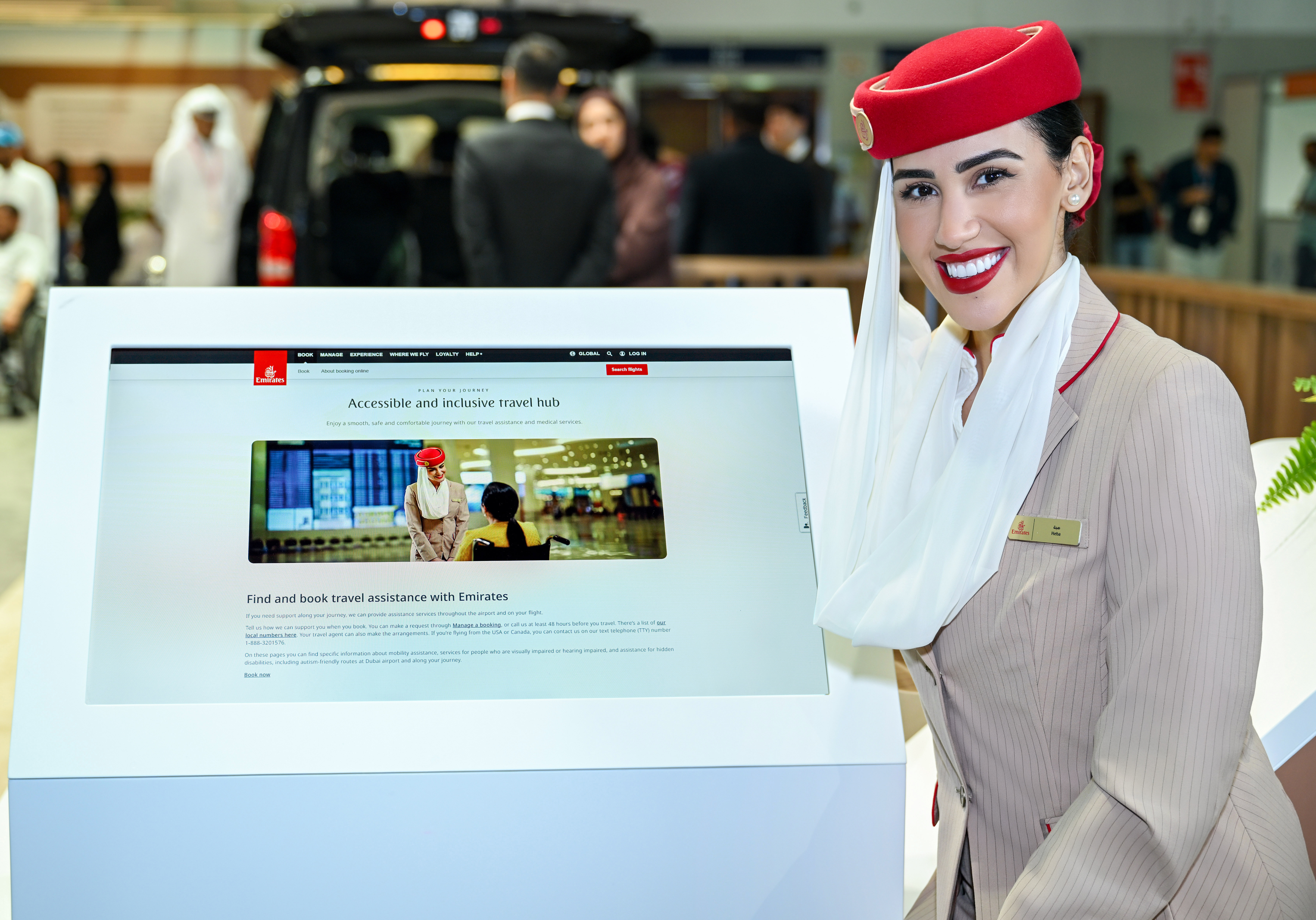 Emirates' accessible travel services