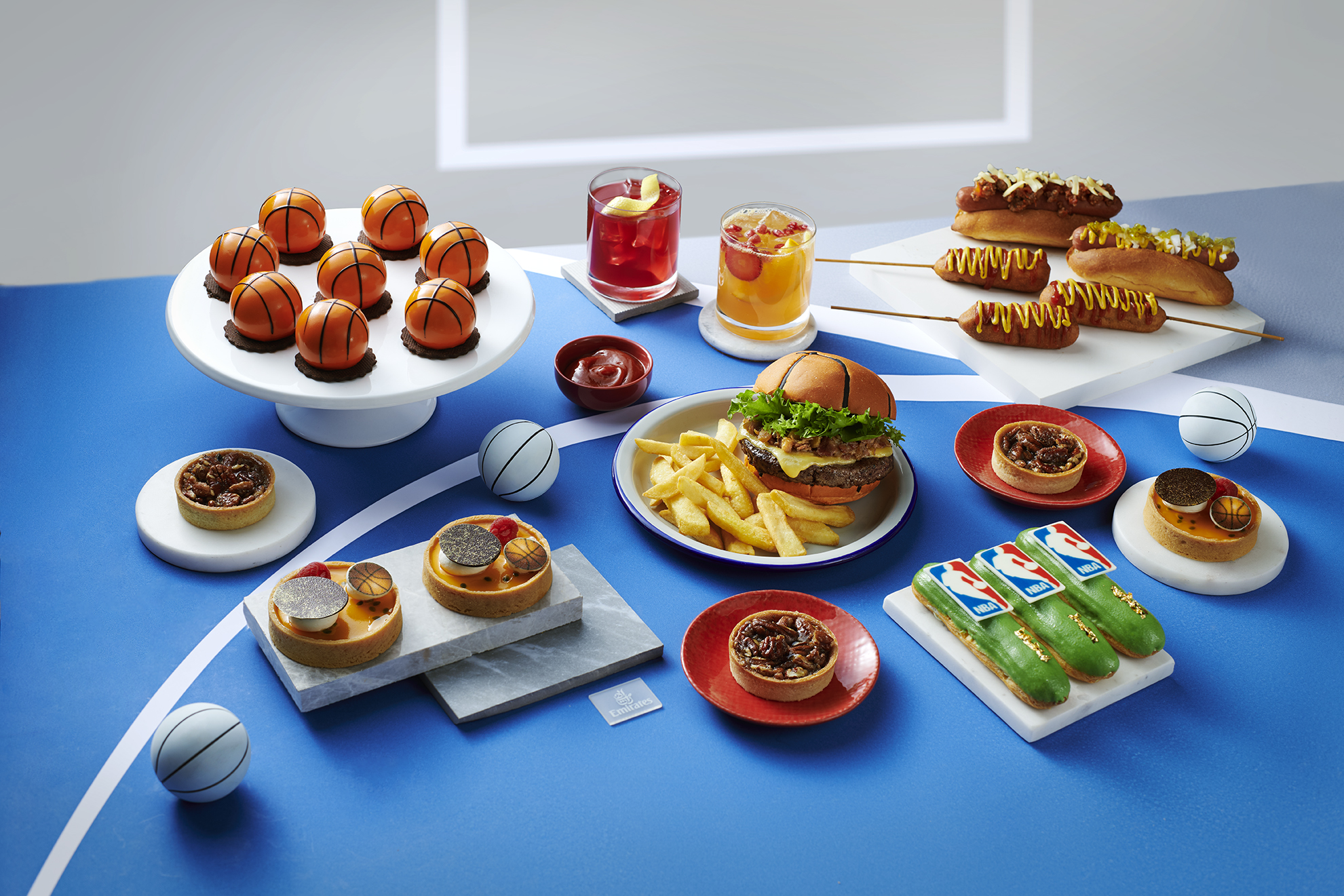 Emirates brings NBA food and entertainment offerings onboard