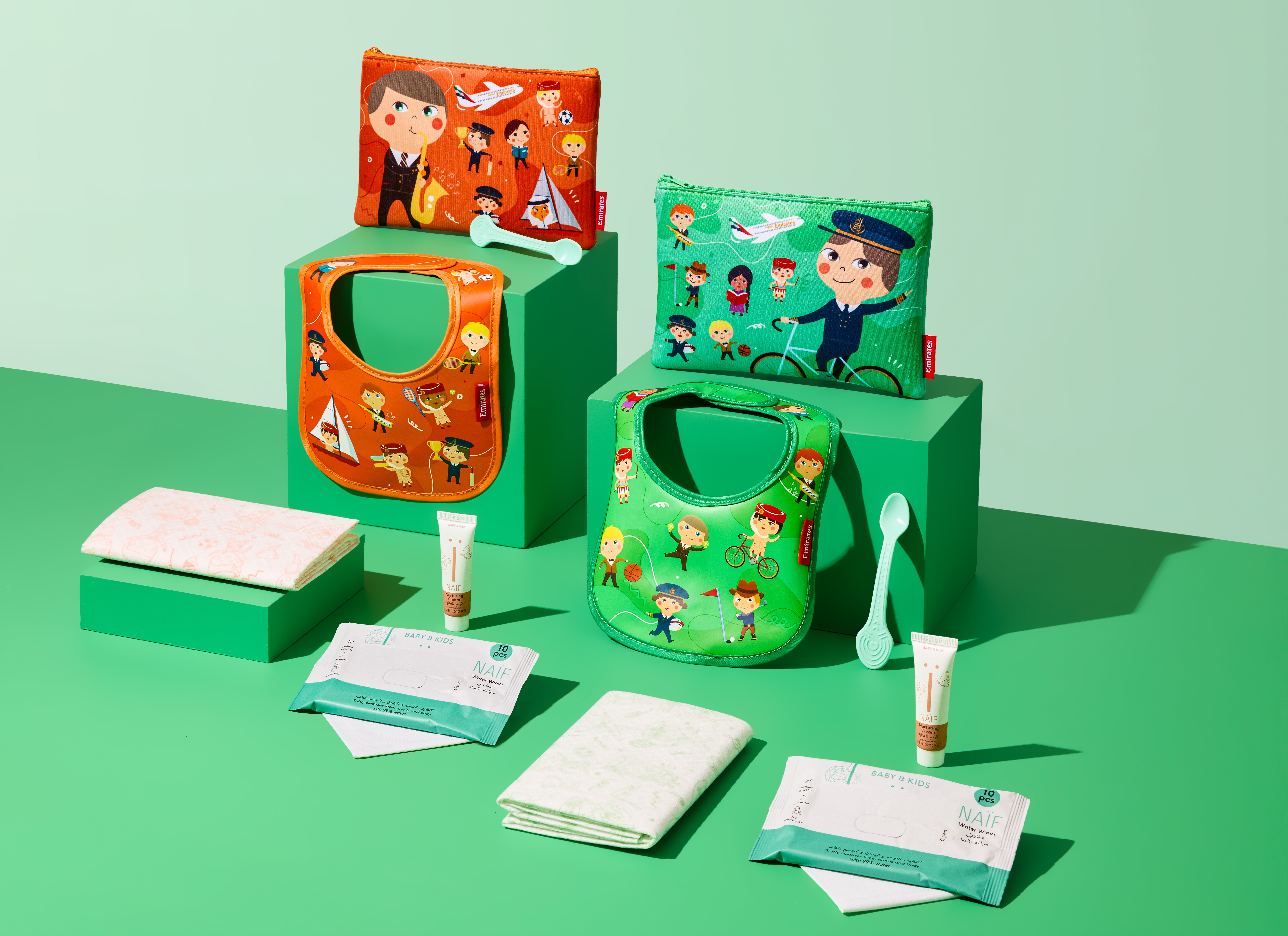 Emirates launches new toys and bags onboard for children