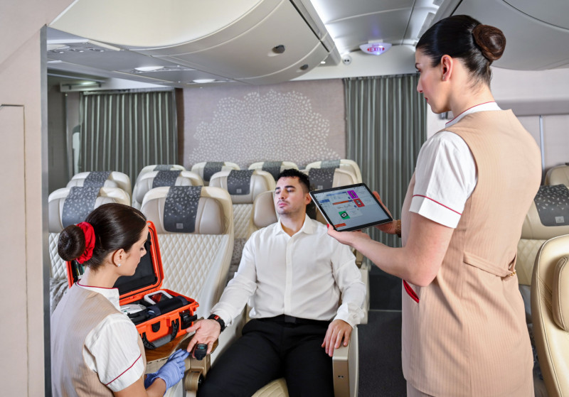 Emirates introduces new telemedicine kits onboard