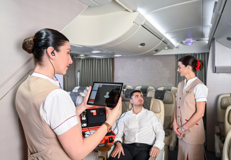 Emirates introduces new telemedicine kits onboard