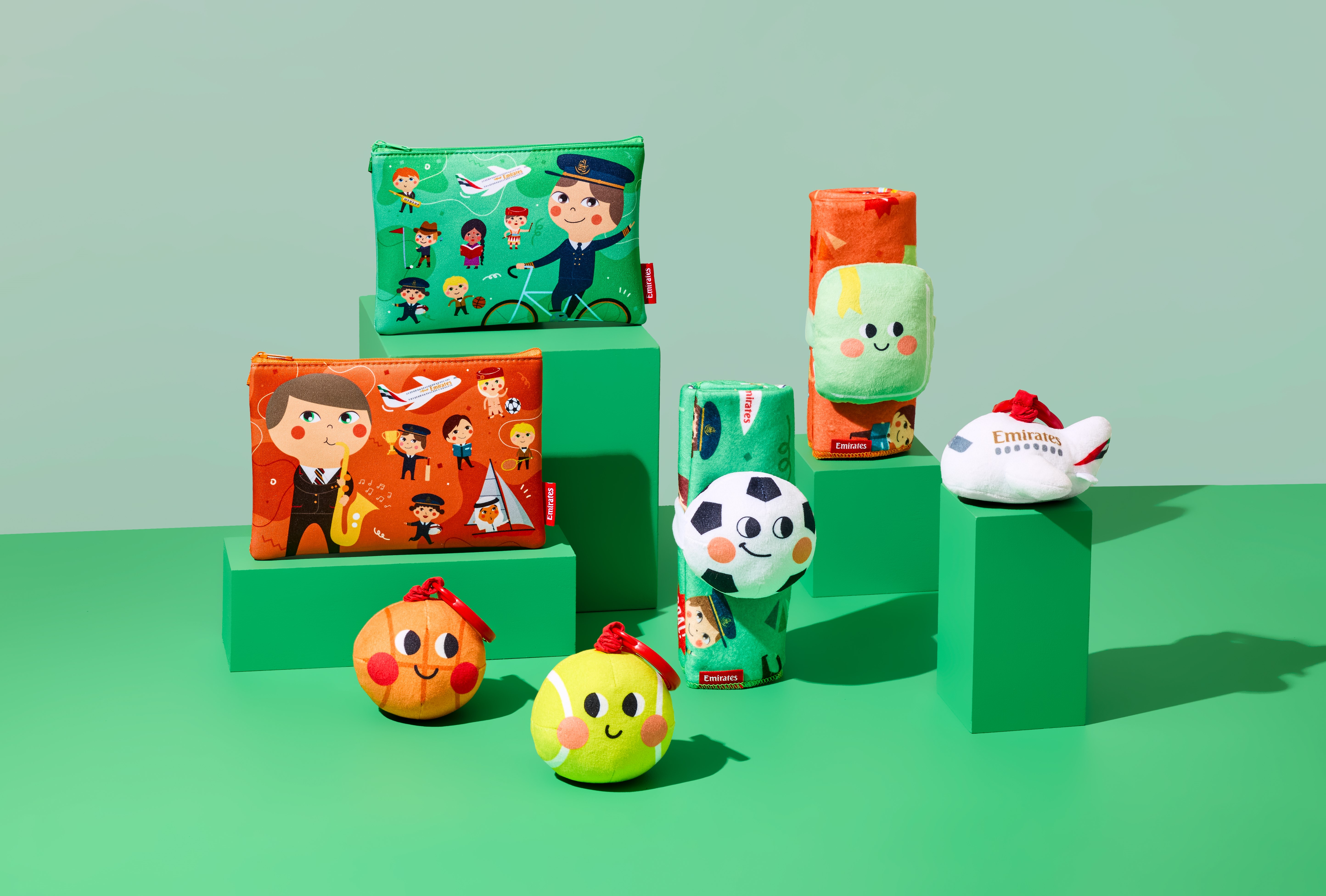 Emirates launches new toys and bags onboard for children