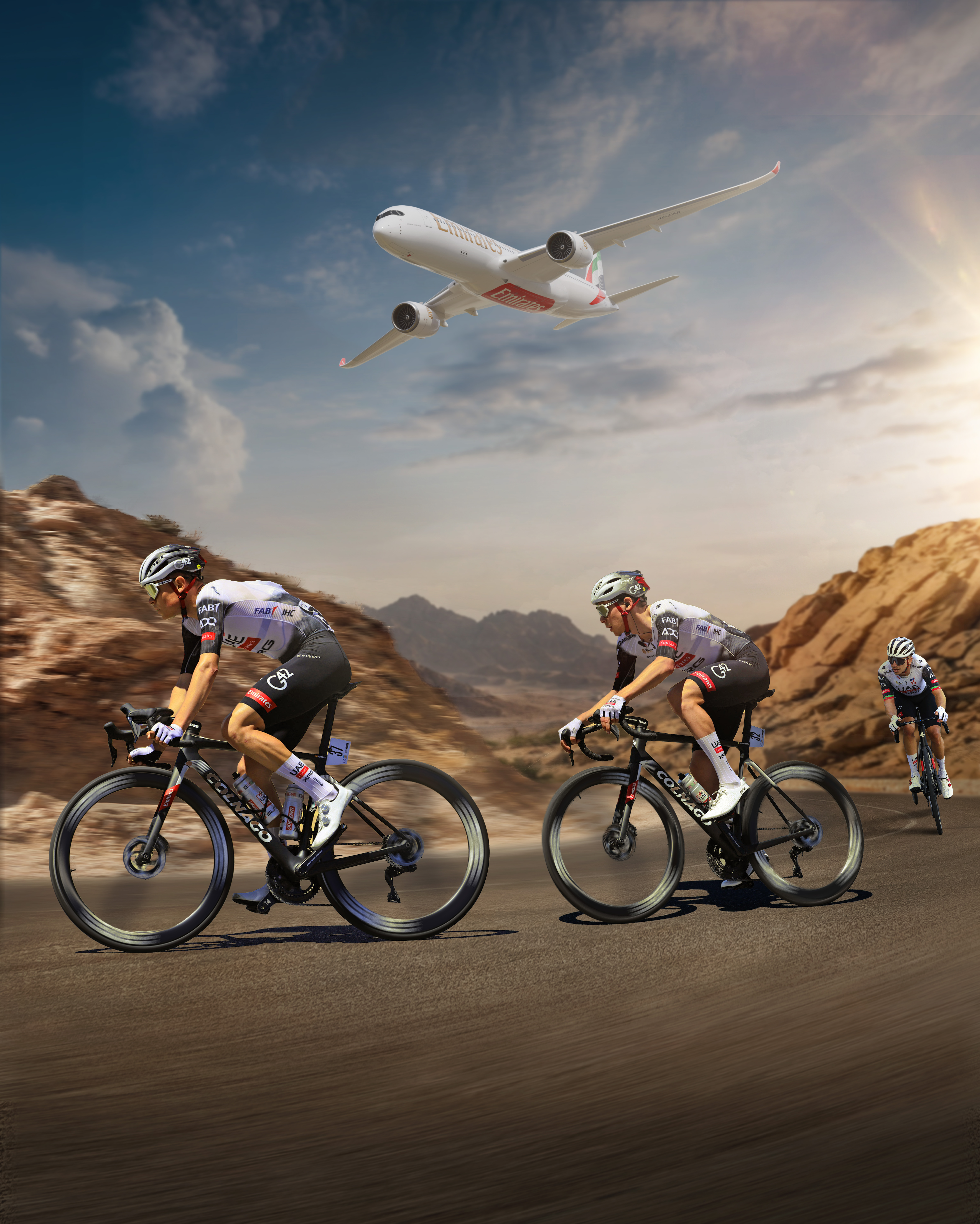 Emirates renews partnership with UAE Team Emirates