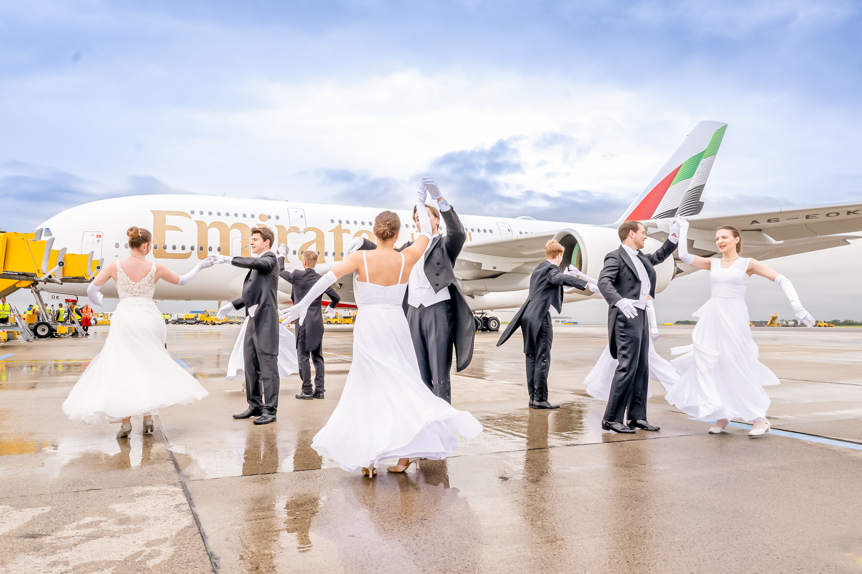 Emirates celebrates its 20th anniversary in Austria