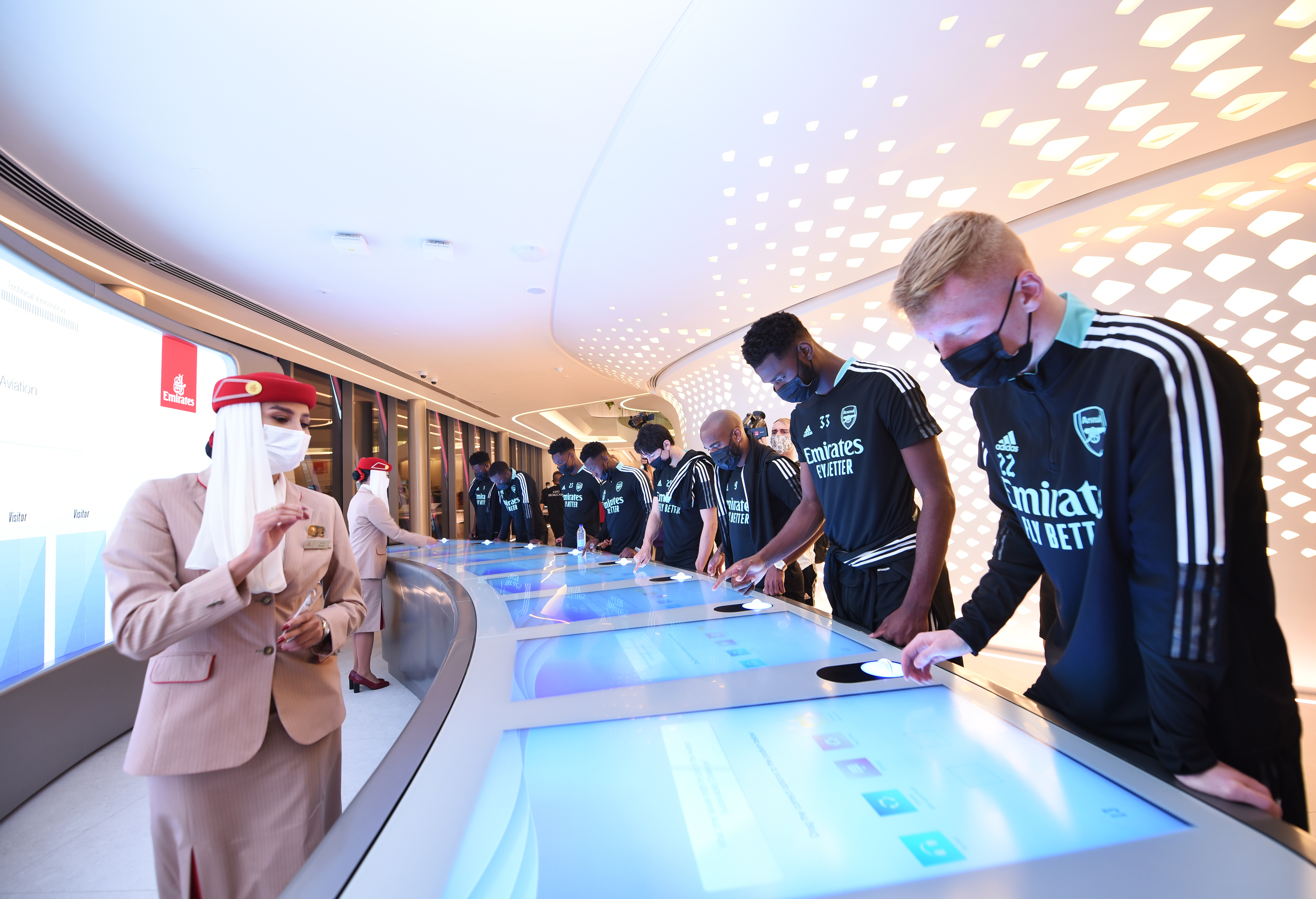 Emirates welcomes Arsenal Football Club at its Expo 2020 Dubai pavilion