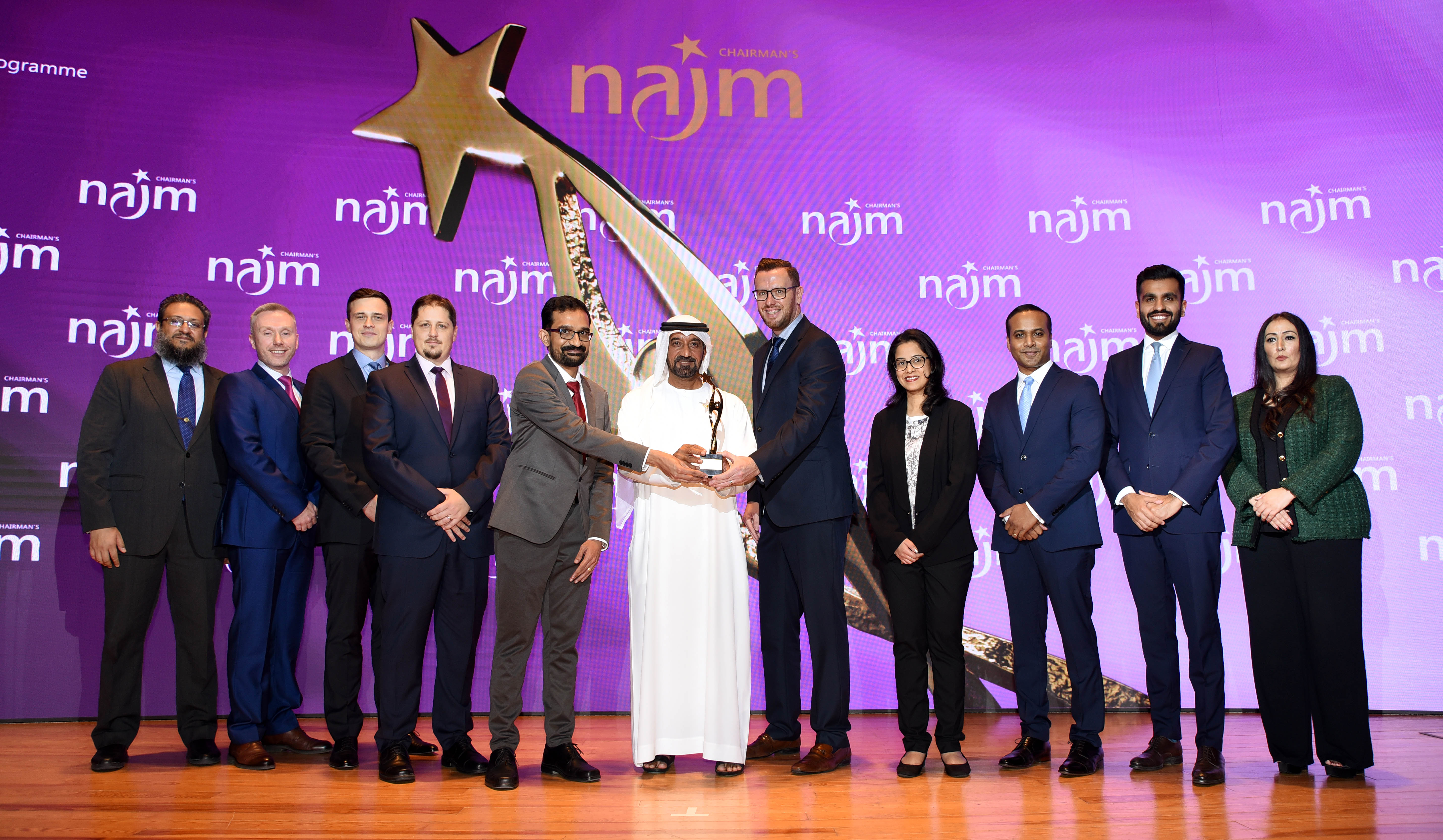 Emirates honours distinguished employees at the 12th annual Najm ...