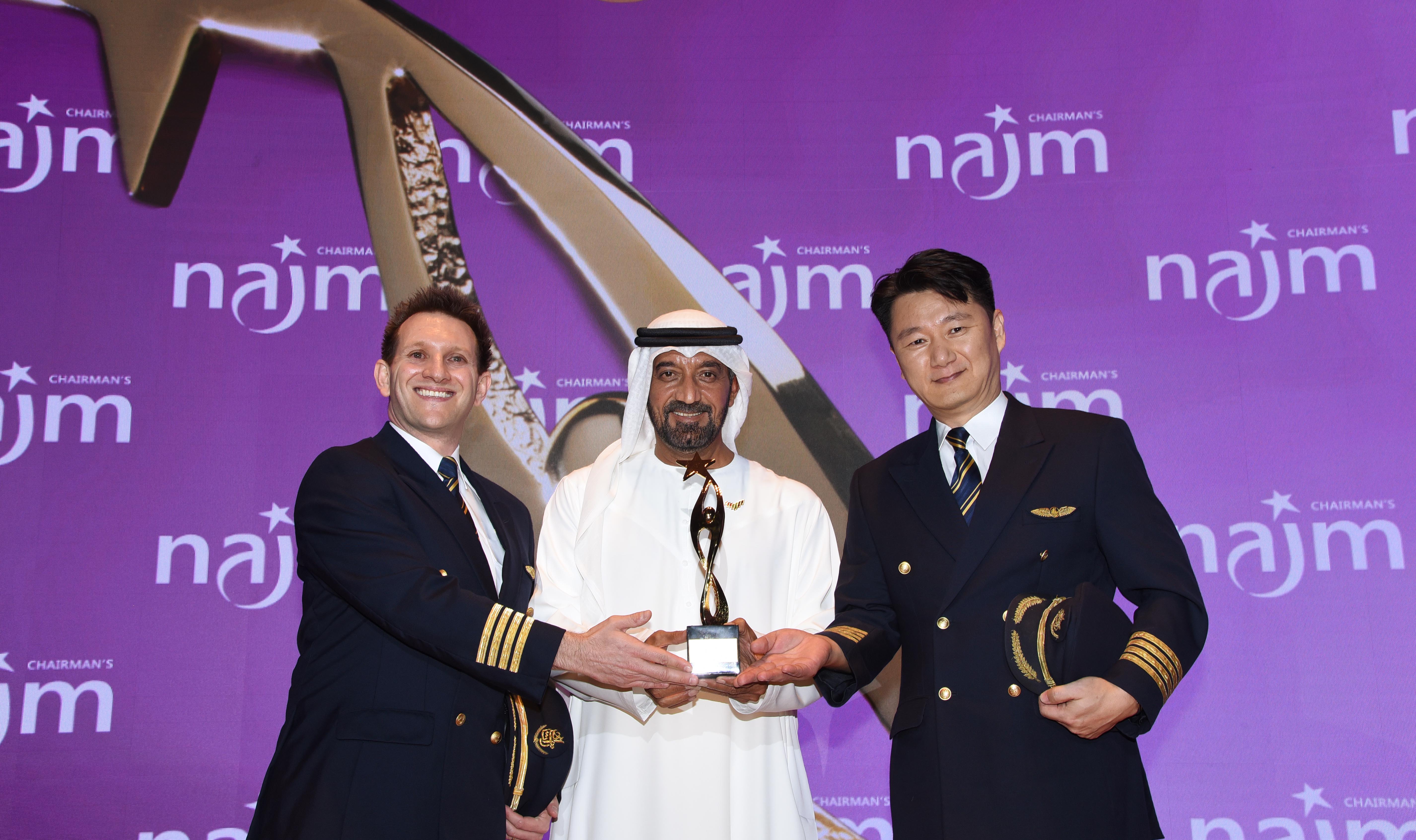 Emirates honours distinguished employees at the 12th annual Najm ...