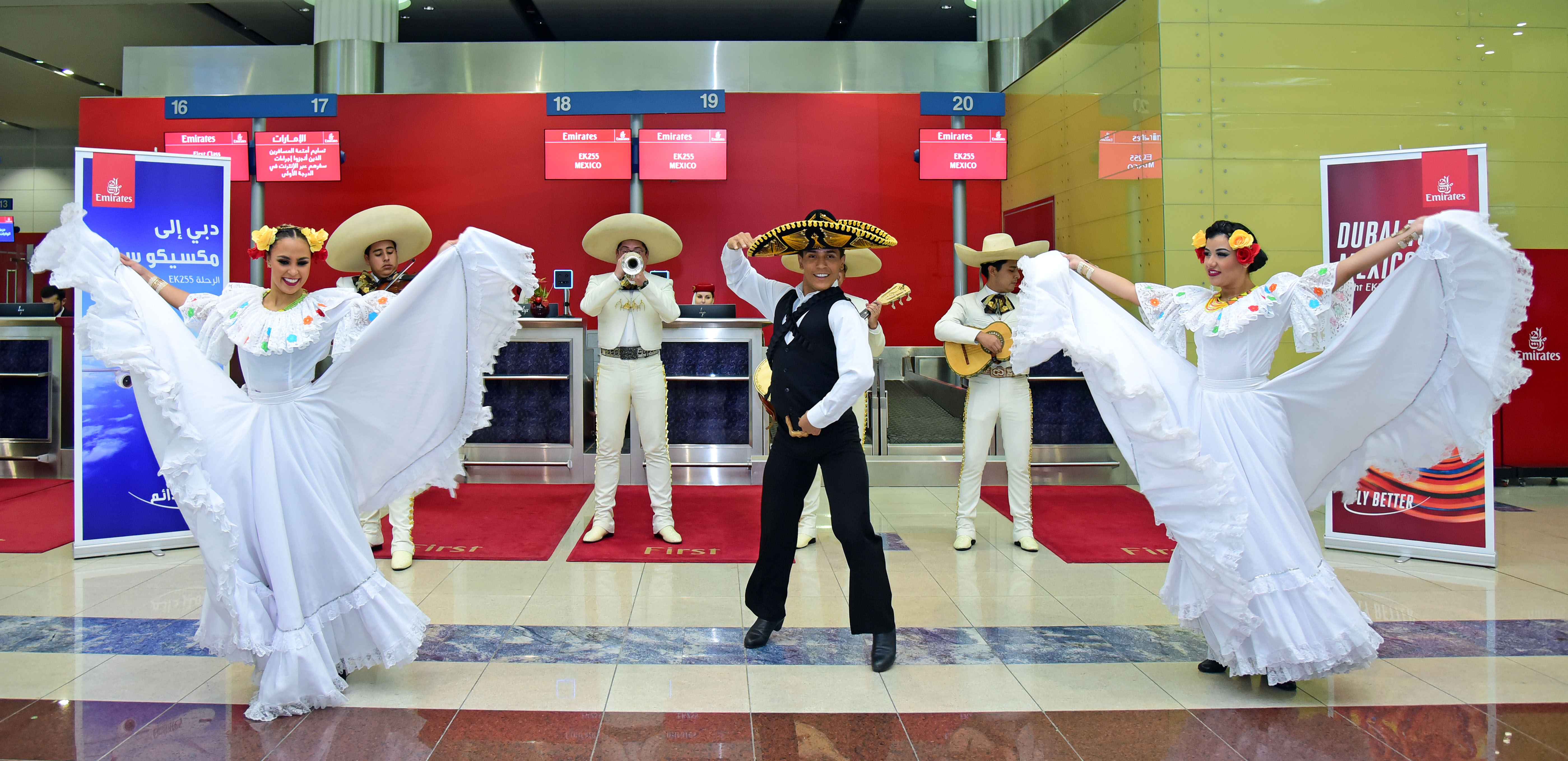 Emirates takes off to Mexico City