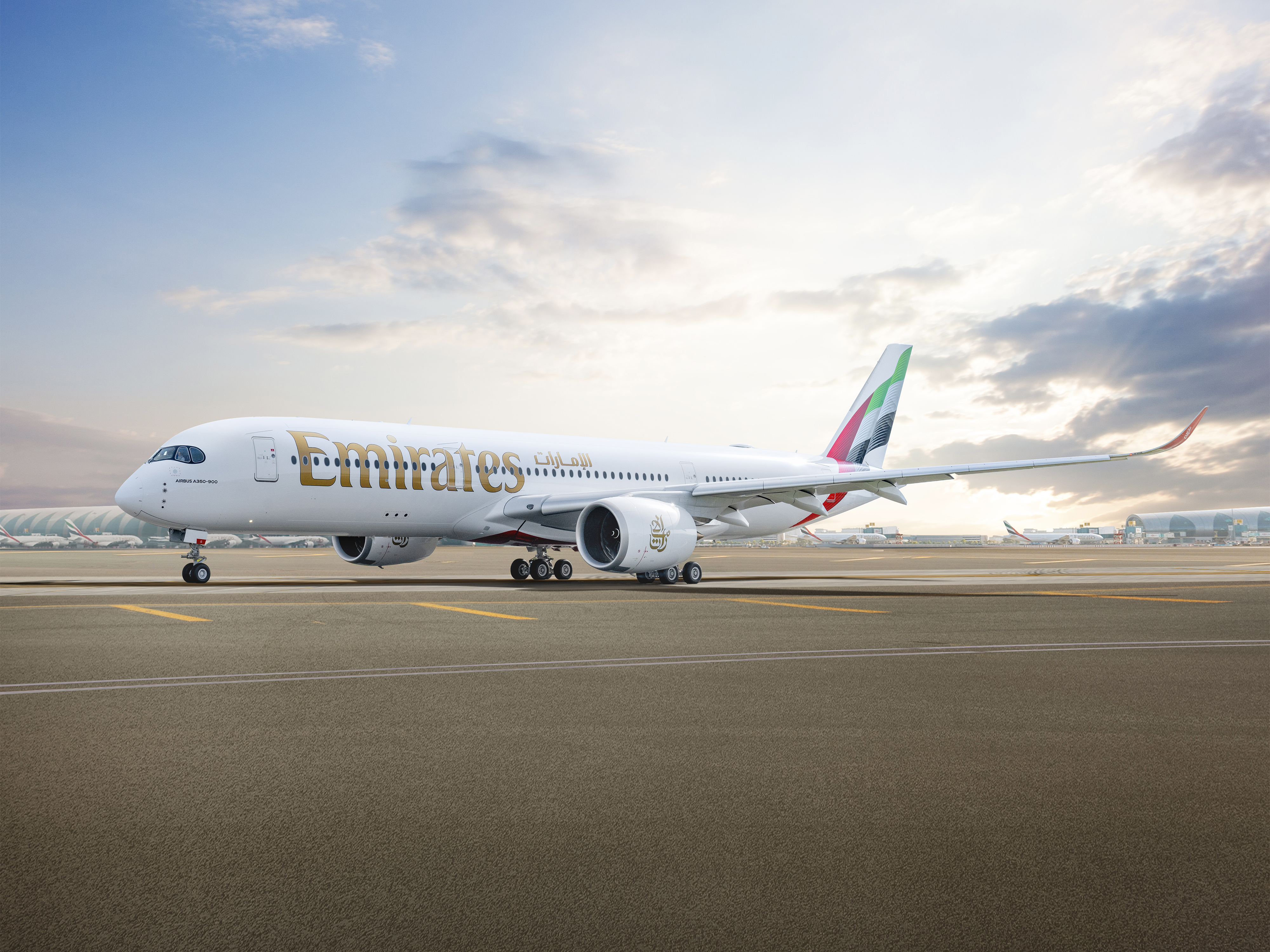 Emirates A350 debuts in Amman