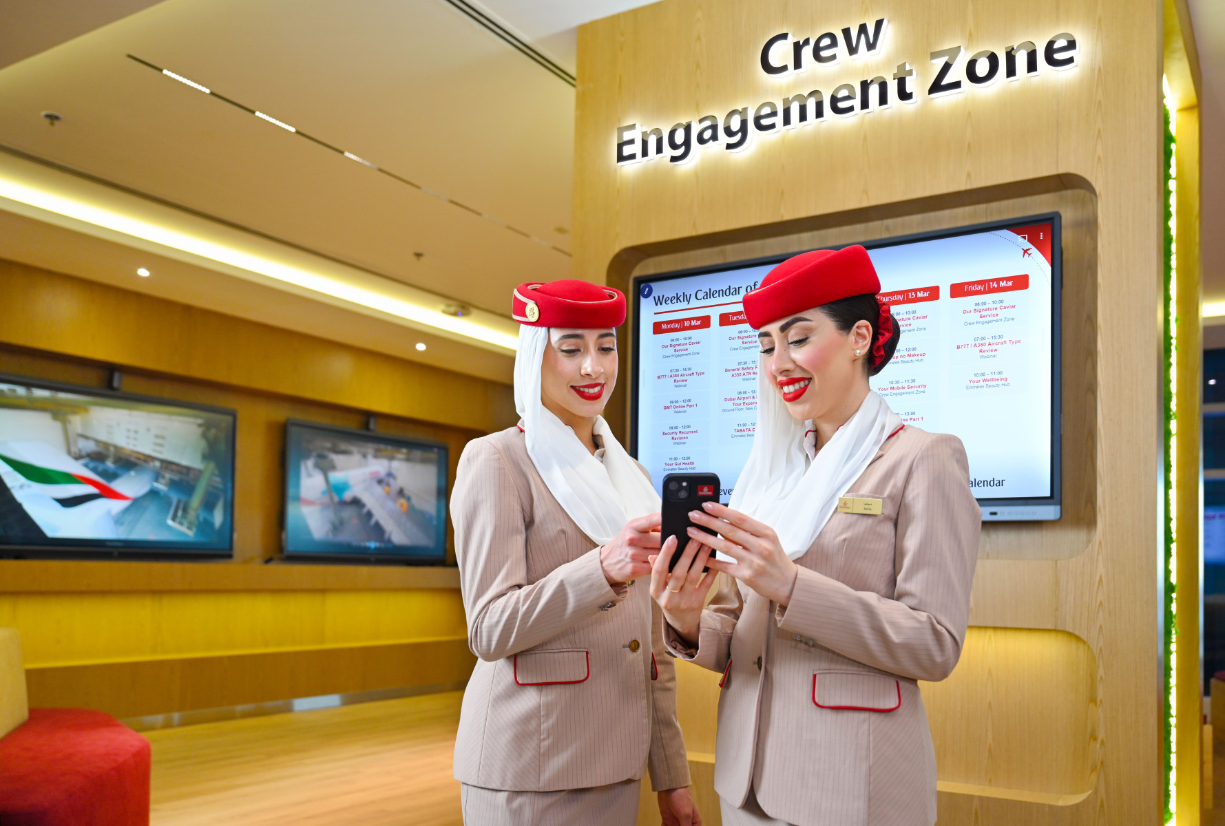 Emirates opens new Crew Zone in Dubai