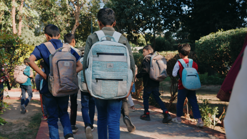 Emirates donates 107 Aircrafted KIDS bags to NGO in Lahore