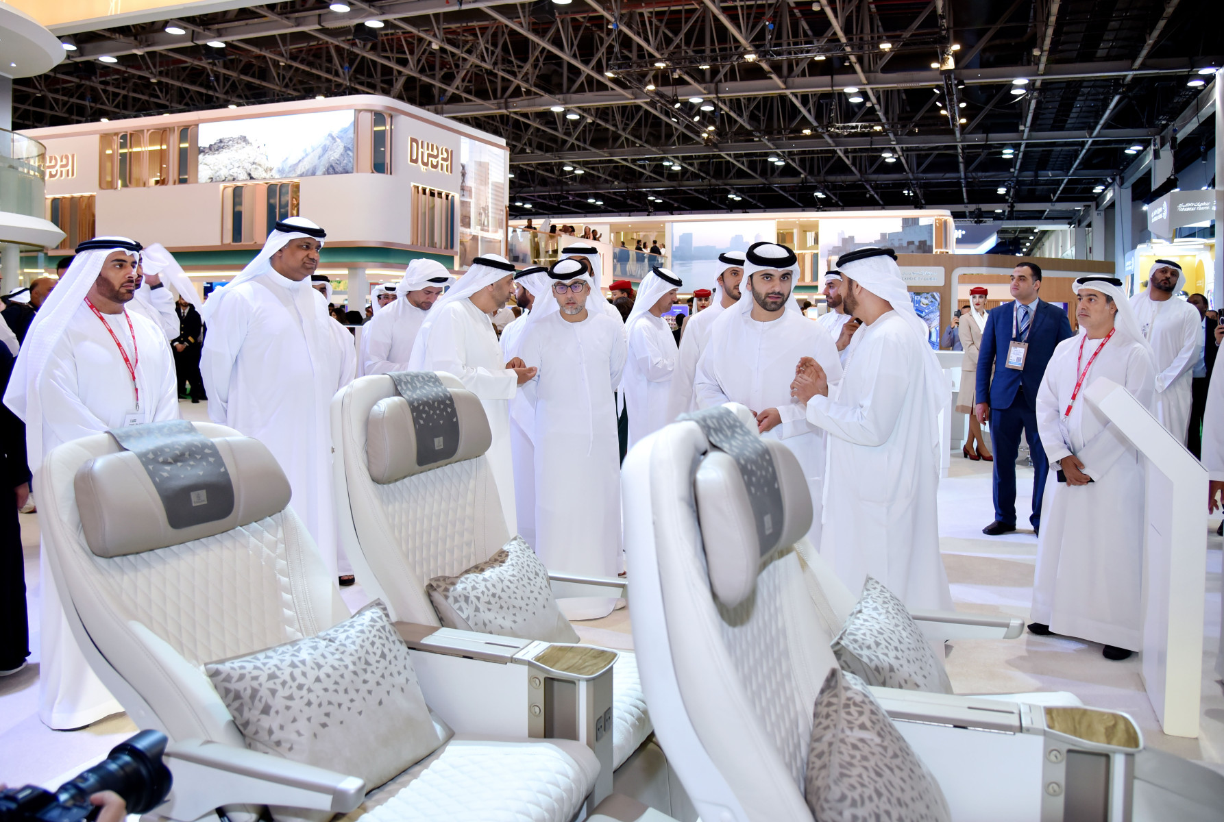 Emirates receives second Official Royal visit to its Arabian Travel ...