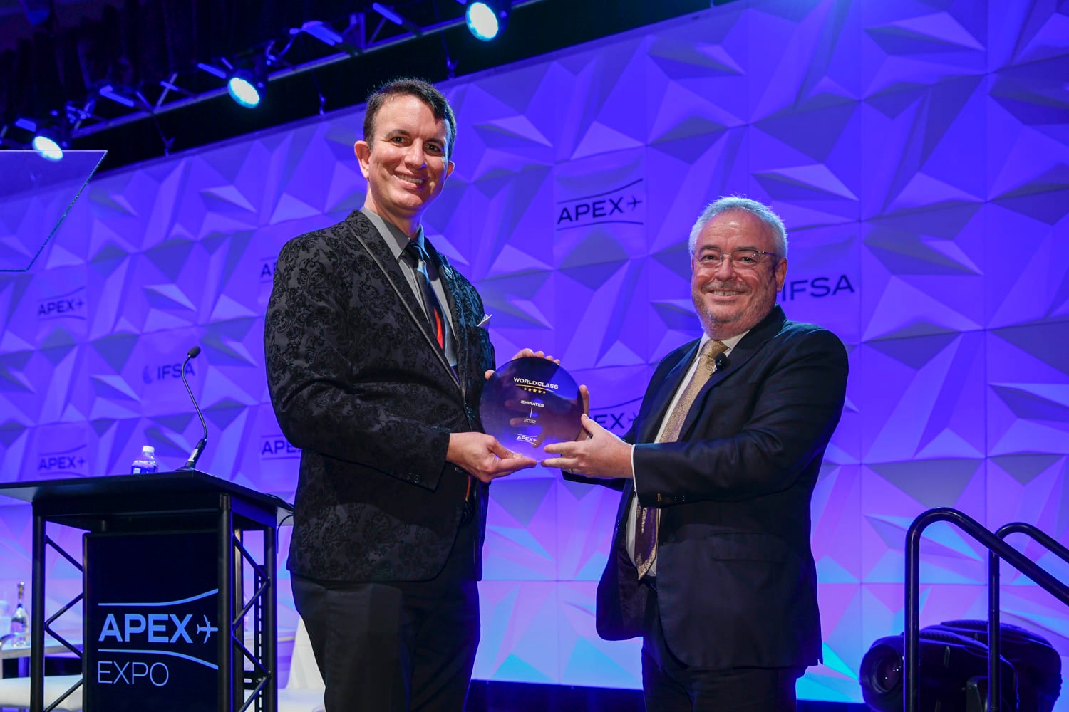 Emirates crowned World Class Airline at the APEX Official Airline Ratings™