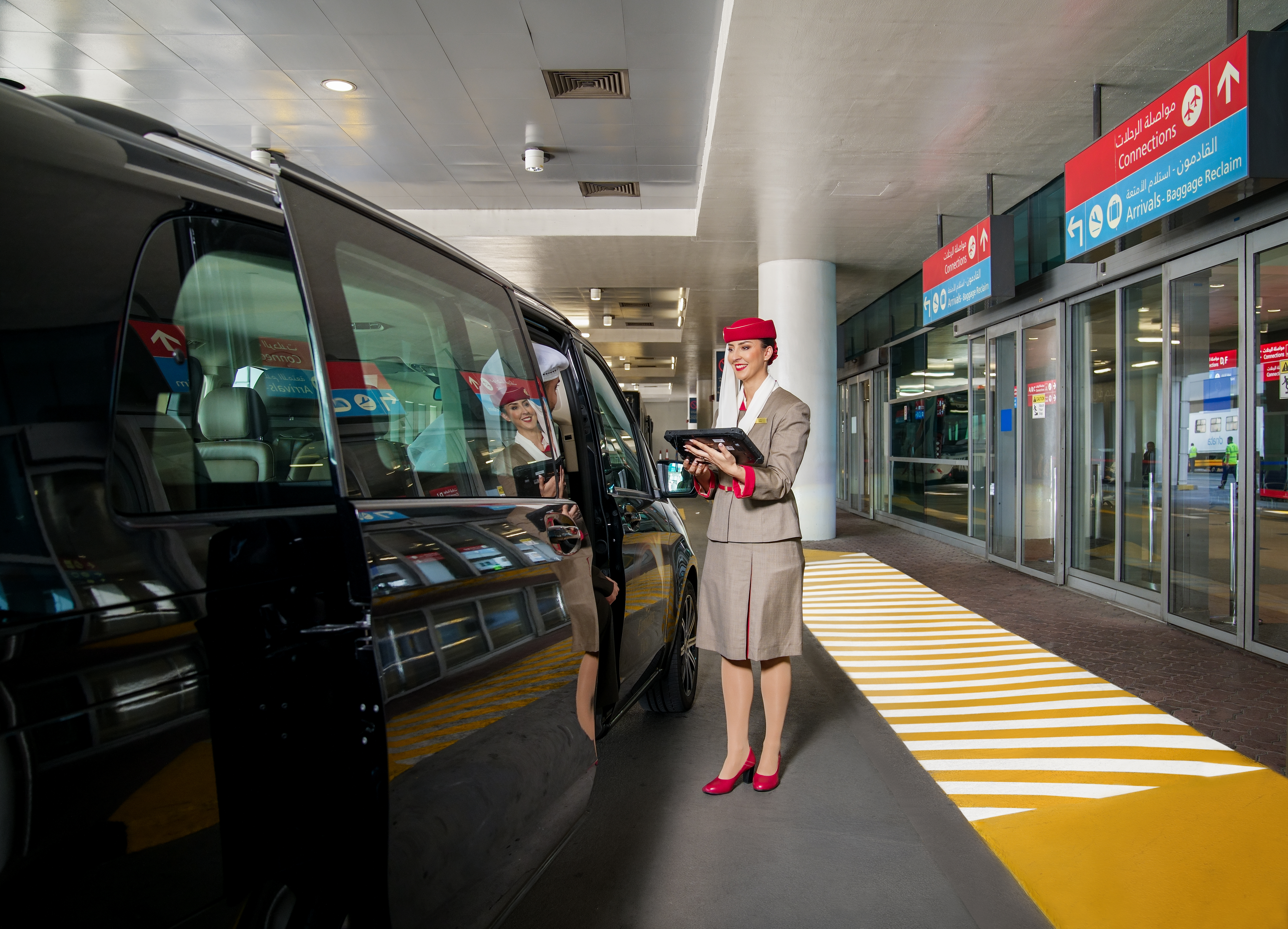 New uniform for Emirates VIP team