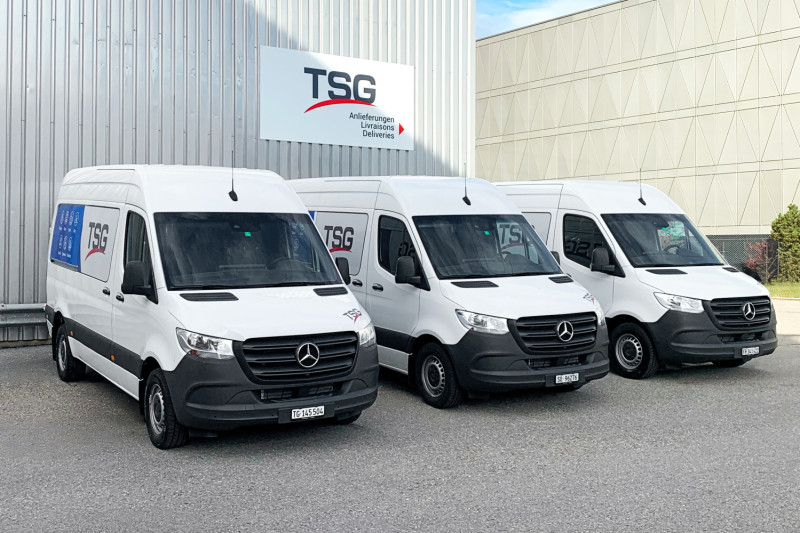 TSG Switzerland SA bezieht 6 neue Mercedes-Benz Sprinter und setzt ...