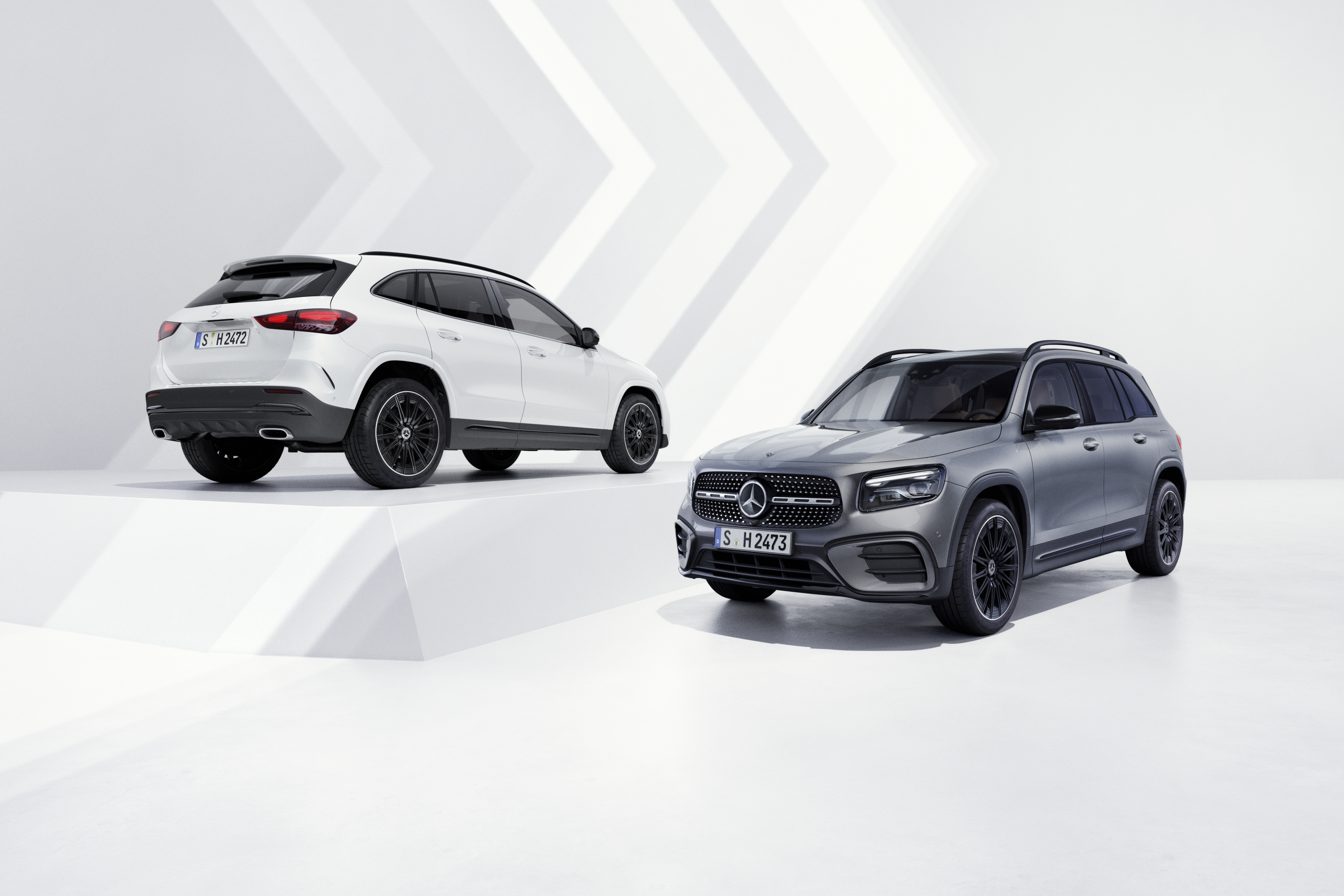 Sportlich oder geräumig: die neuen Mercedes-Benz GLA und GLB