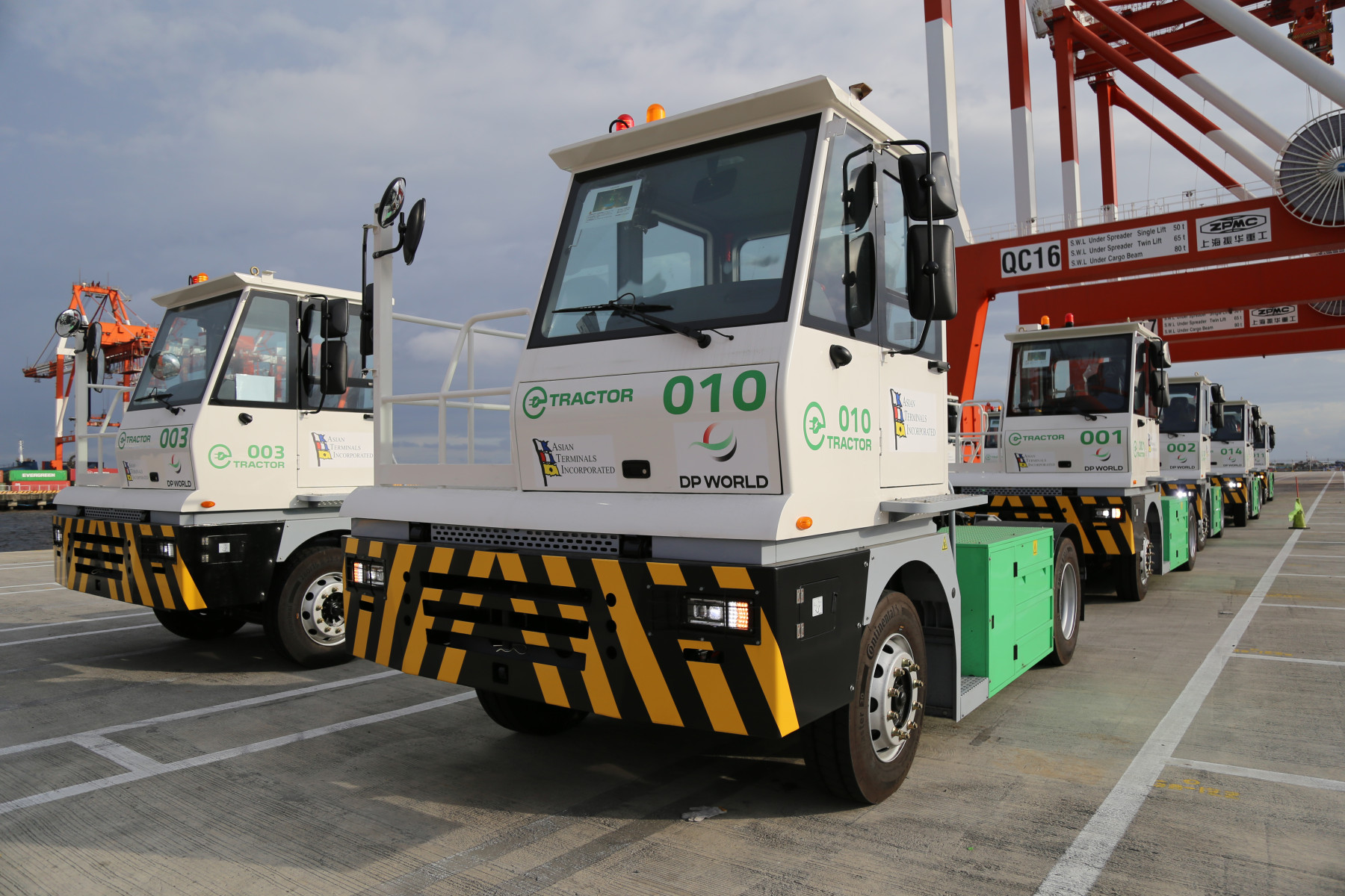 DP World and Asian Terminals Inc deploy first fleet of electric ...