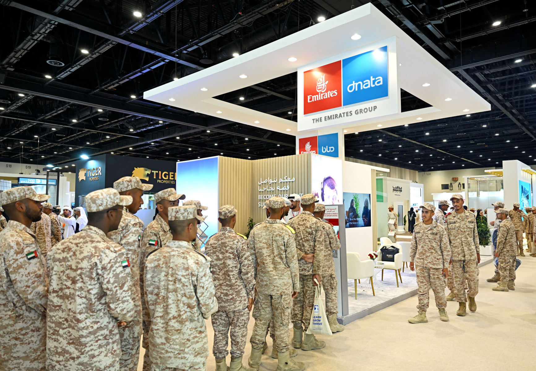 Emirates Group concludes National Service Career Fair