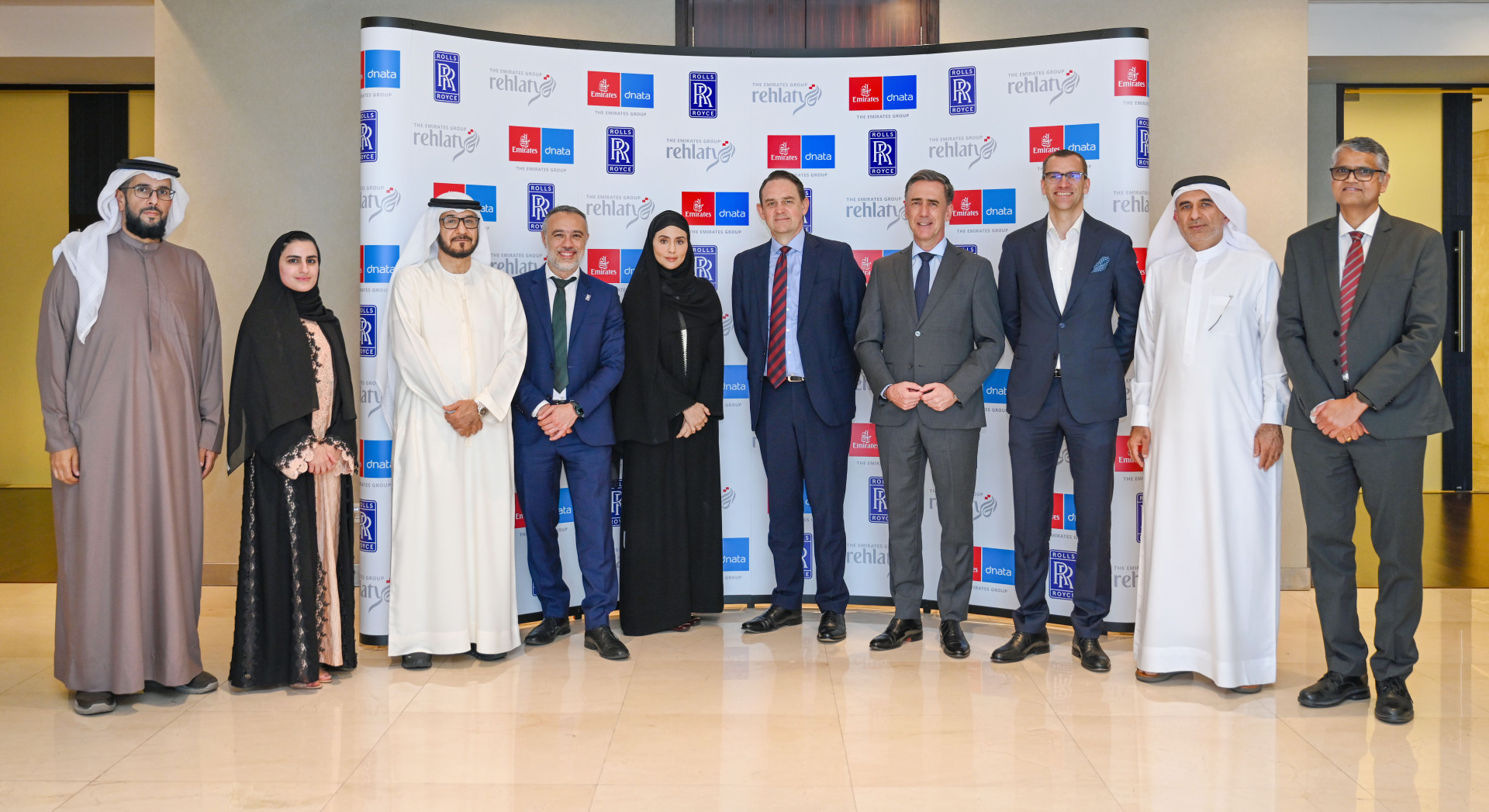 (Left to right): Yousuf Bin Lahej Al Falasi, VP Emiratisation And ...