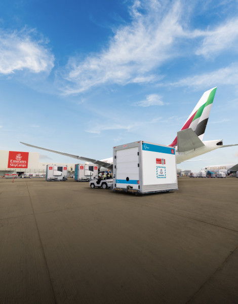 The First of Emirates SkyCargo’s Freighters Receives New Signature Livery