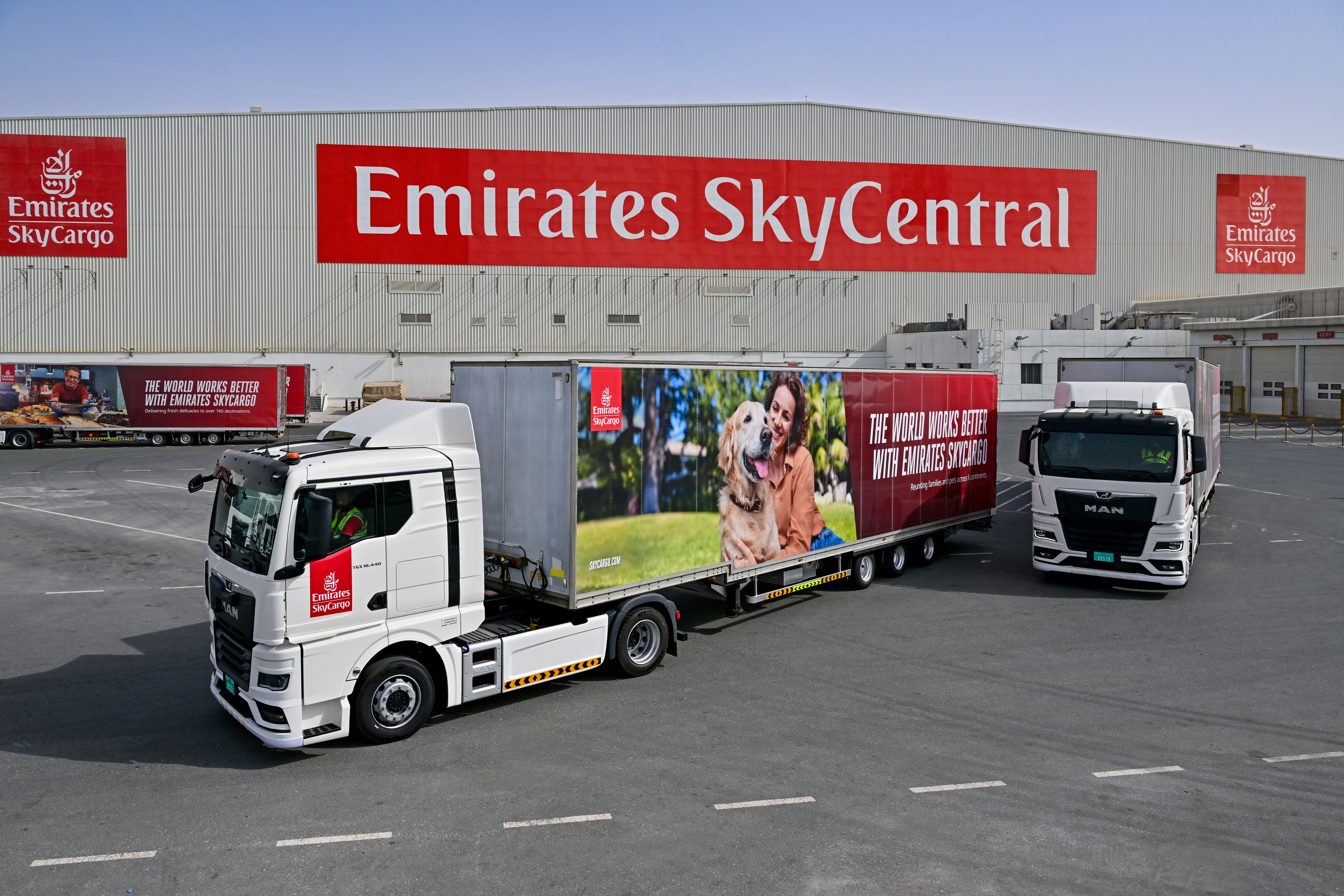 Emirates SkyCargo upgrades road fleet with Euro 6 trucks