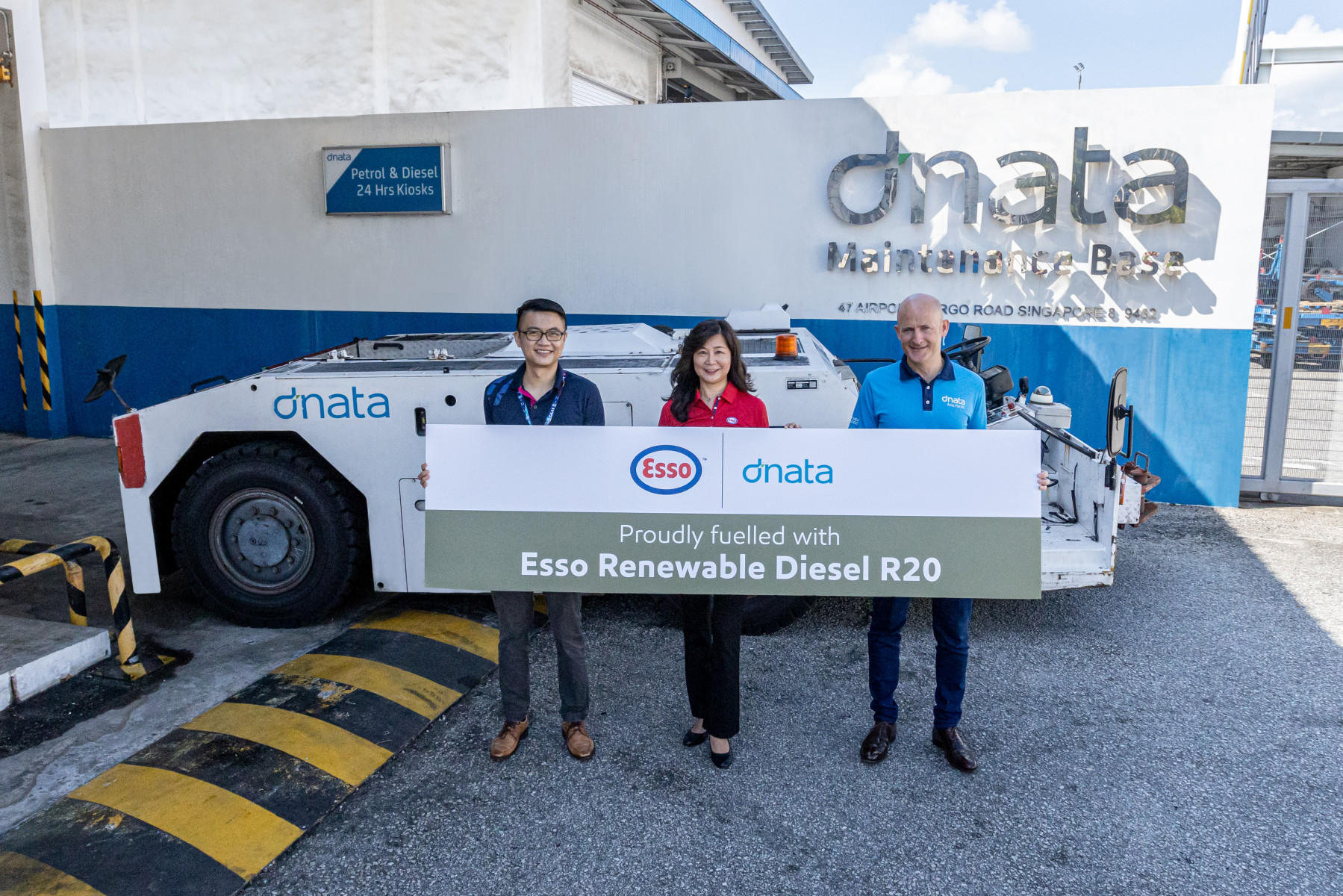 dnata partners with ExxonMobil to lead renewable diesel trial at ...