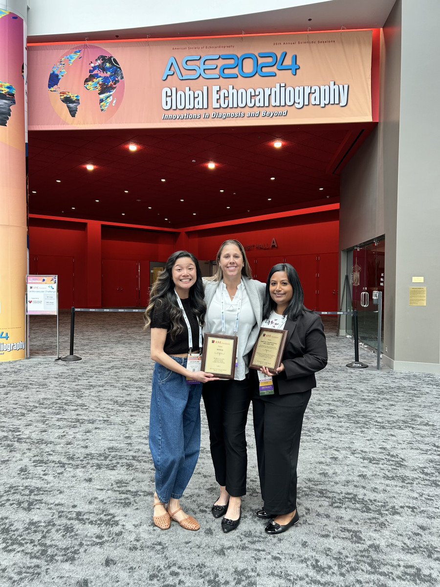 Research faculty from Diagnostic Cardiac Sonography Program win ...
