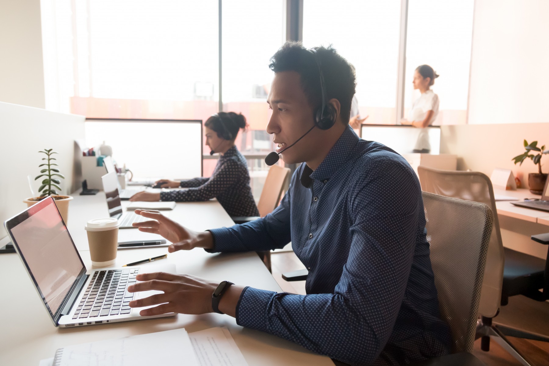 Combining digital capabilities and caring human assistance to put the ...