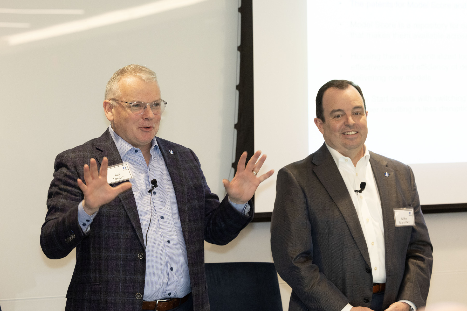 Jim Fowler and Mike Mahaffey