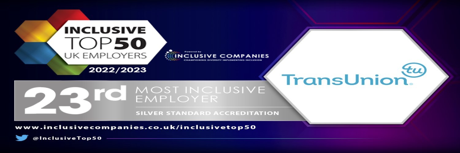 TransUnion Is Ranked as One of the UK’s Most Inclusive Employers