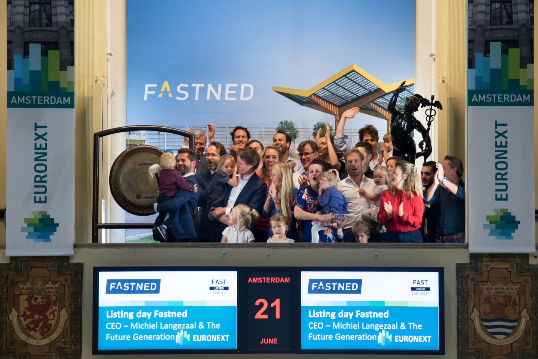 Fastned morgen genoteerd op Euronext; emissie nieuwe certificaten van ...