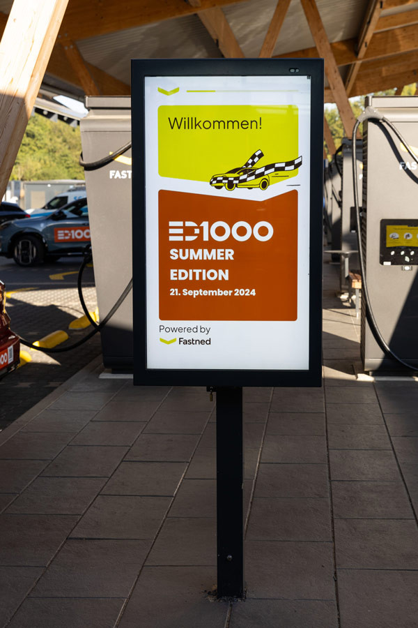 Fastned bei der vierten ED 1000 Elektroauto-Rally