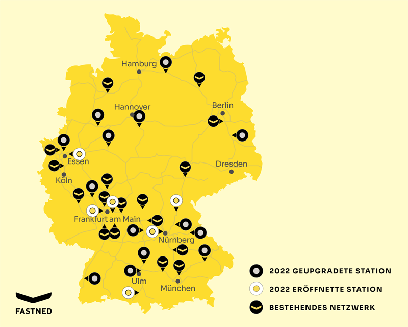 Weiteres Investment, umfassende Stations-Upgrades und 1000. Ladepunkt ...