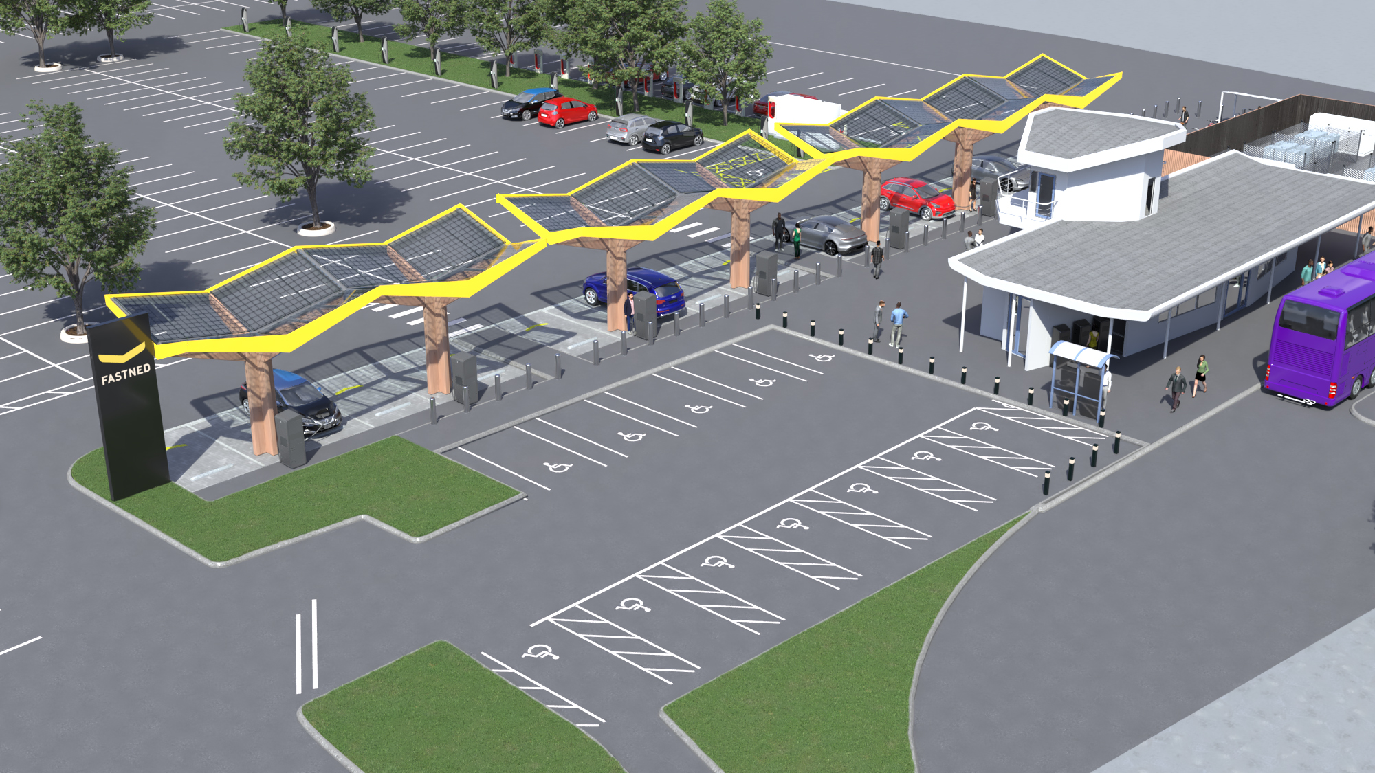 Fastned to build large fast charging station at Oxford