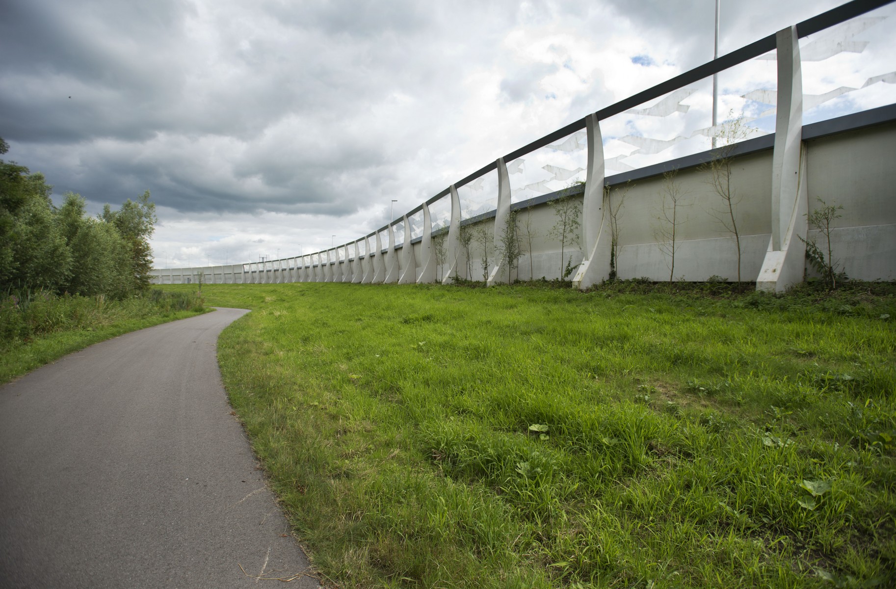 Alkmaar zet energieopwekkende geluidswand neer |Essent
