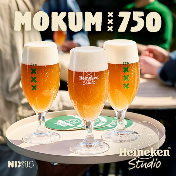 Heineken brouwt speciaal pils voor én door Amsterdammers ter ere van 750 jaar Amsterdam