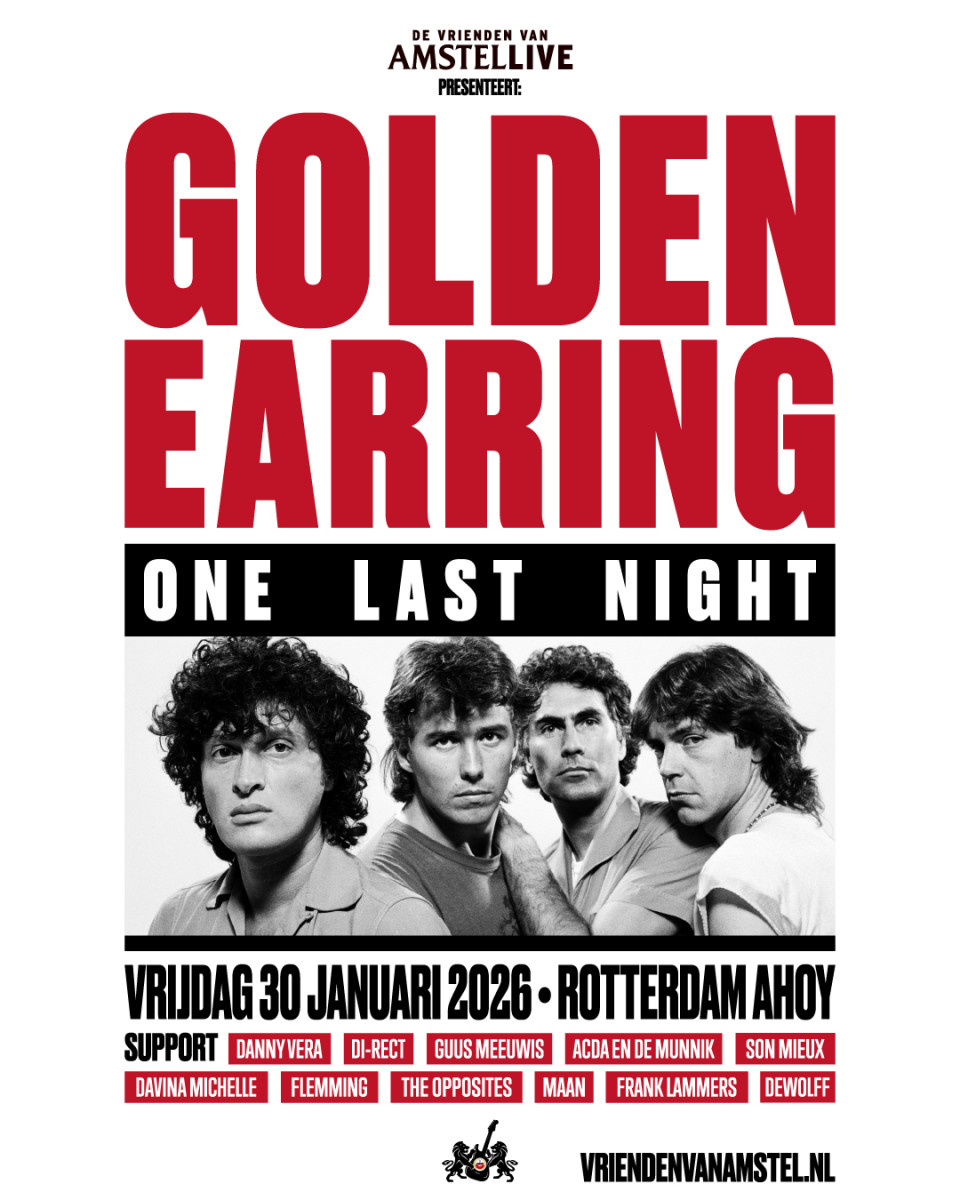 Golden Earring kondigt afscheidsconcert aan