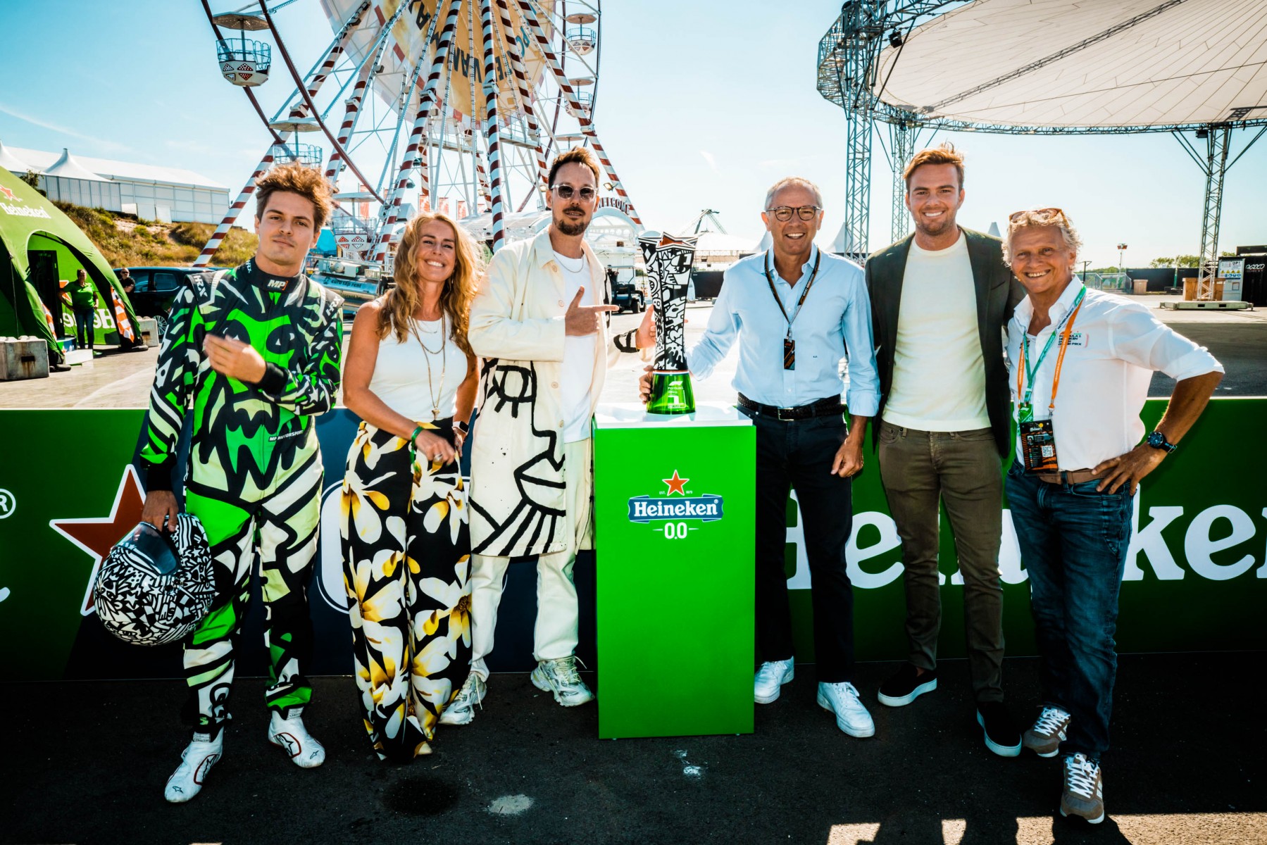 Pablo Lücker onthult trophy Formula 1™ Heineken® Dutch Grand Prix