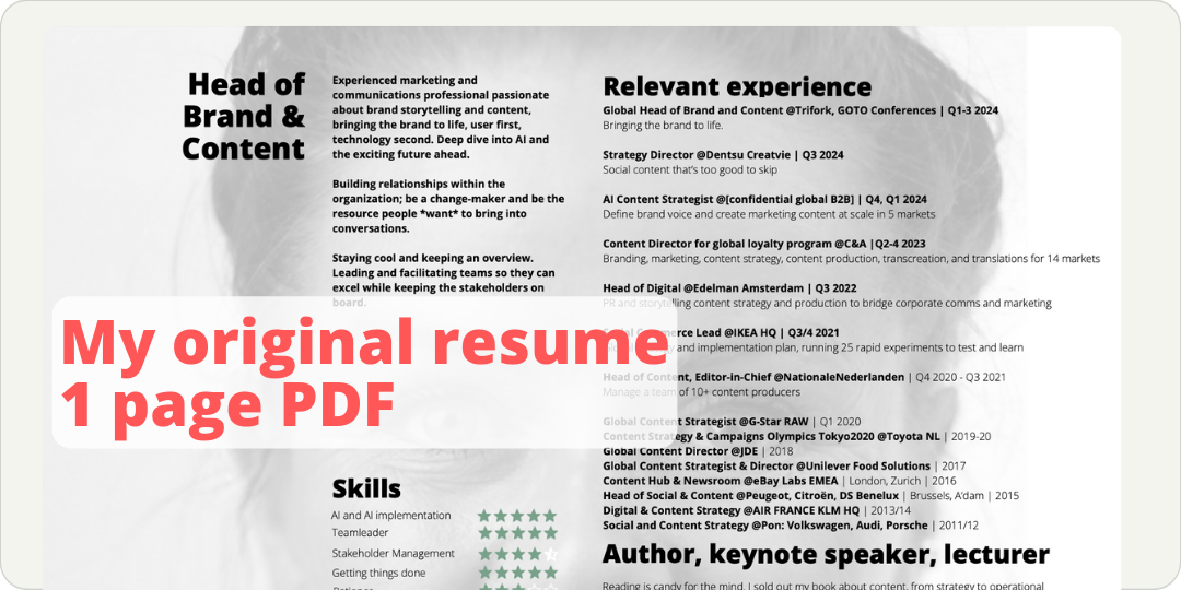How to make your resume ATS-proof with AI; 3 things to do