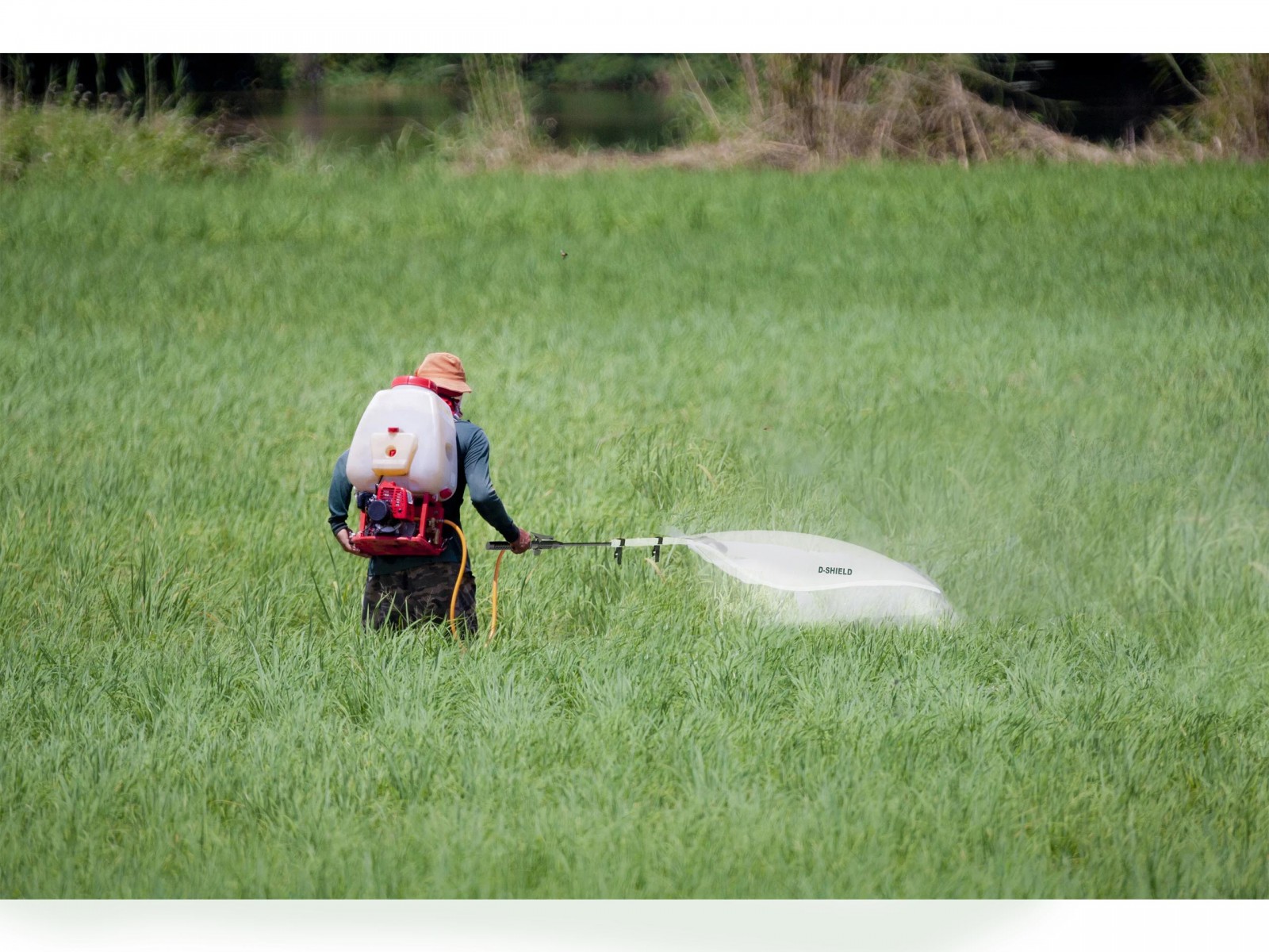 Solution to universal problem of pesticide spray drift