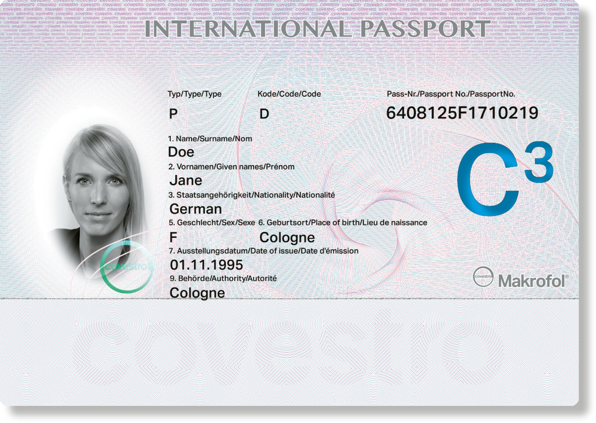 A novel approach to passport and ID card concepts
