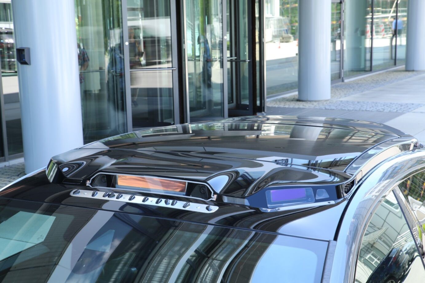 Polycarbonate-based Roof Sensor Module for Automated Driving